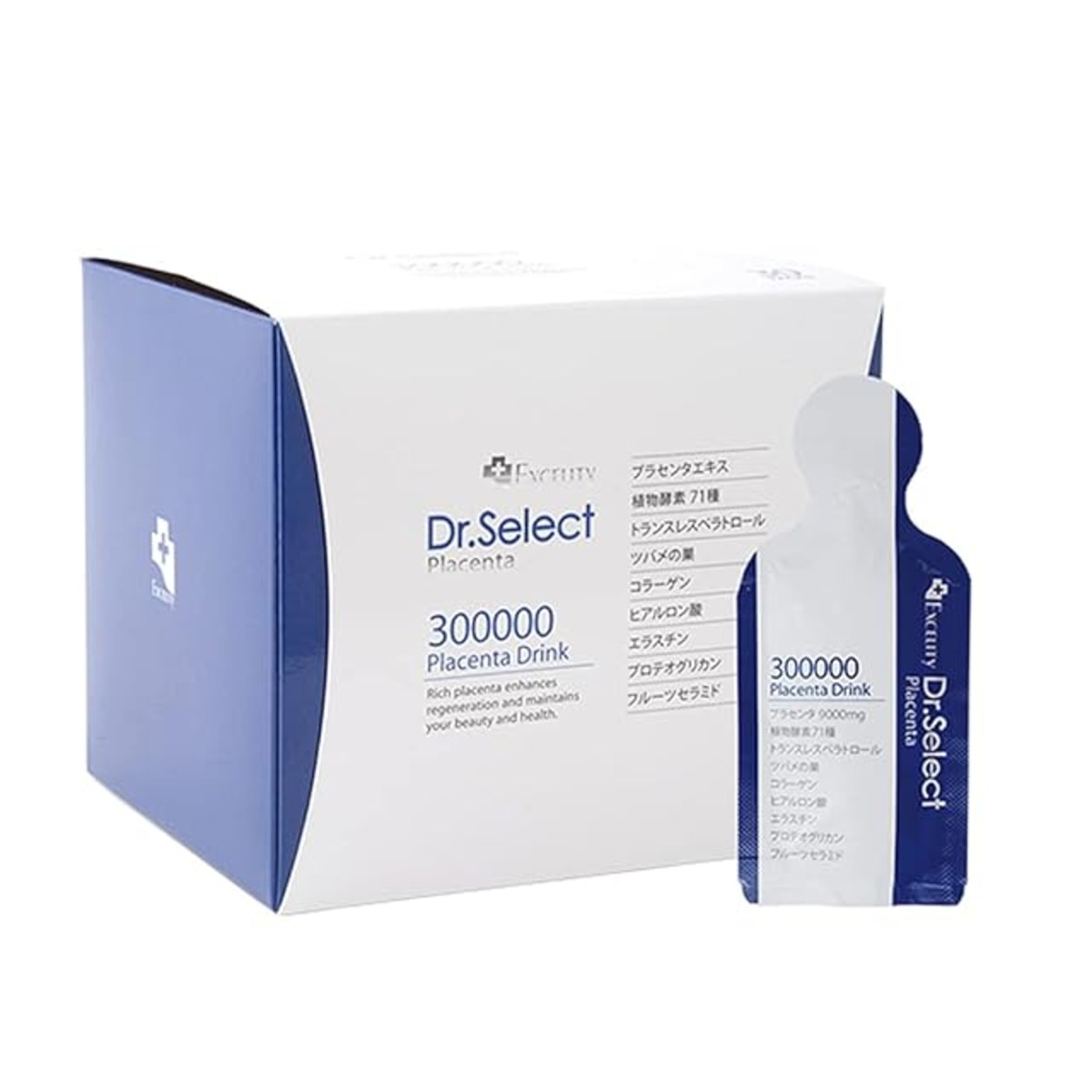 Dr.Select 正規販売店 ドクターセレクト 300000 プラセンタ ドリンク スマートパック 30包入 Excelity Dr.Select Placenta | YAMA BASE