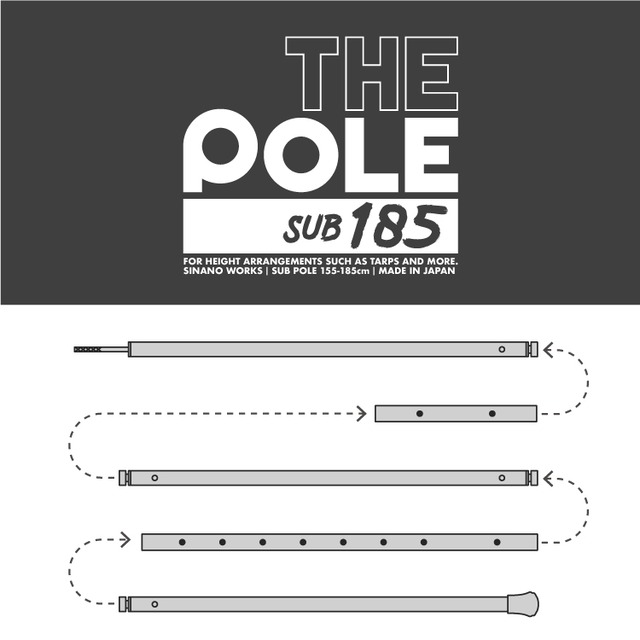 SINANO WORKS _ THE POLE SUB185 | Geek Field