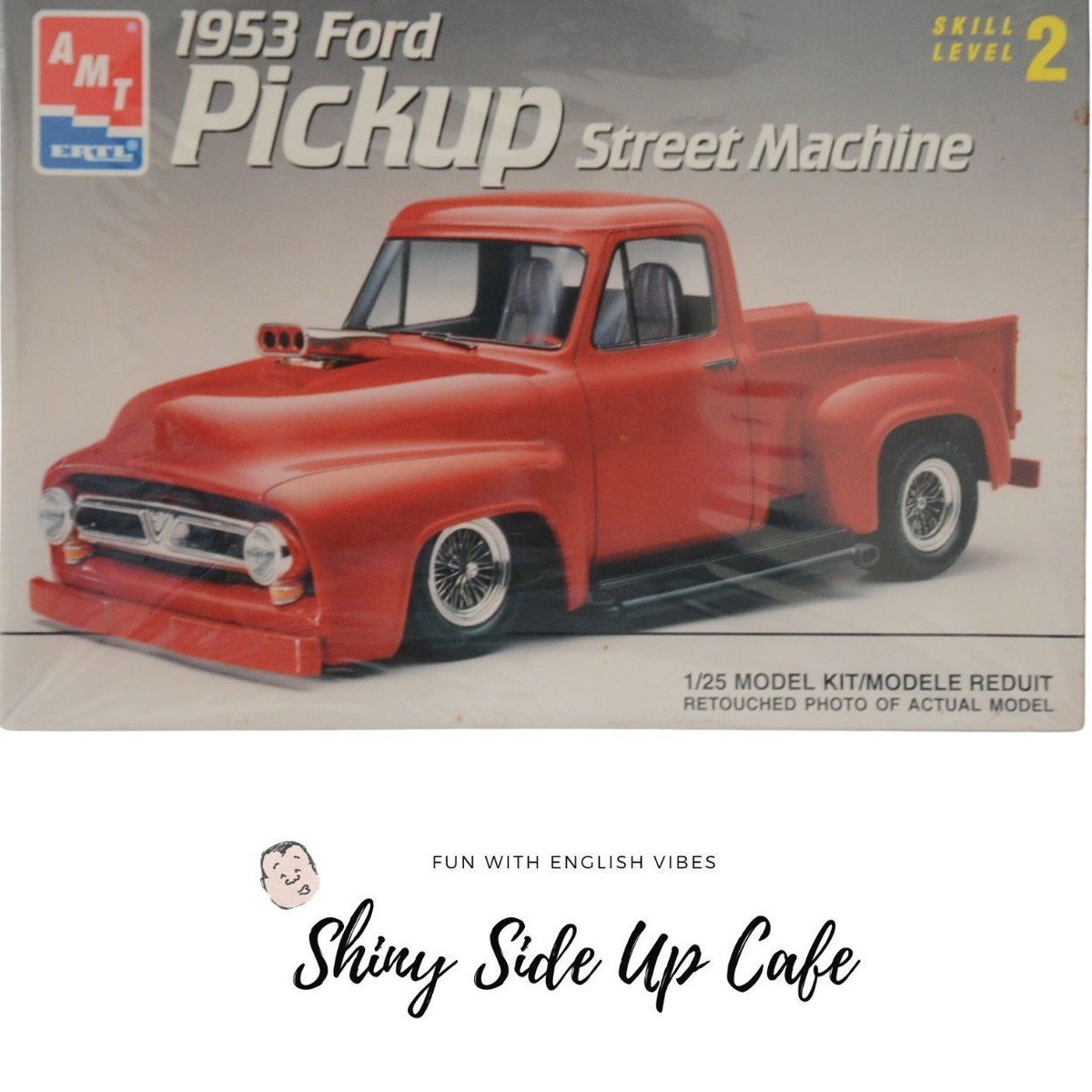 1953 Ford Pickup Street Machine Plastic Model Kit / 1953 フォード ピックアップ ...