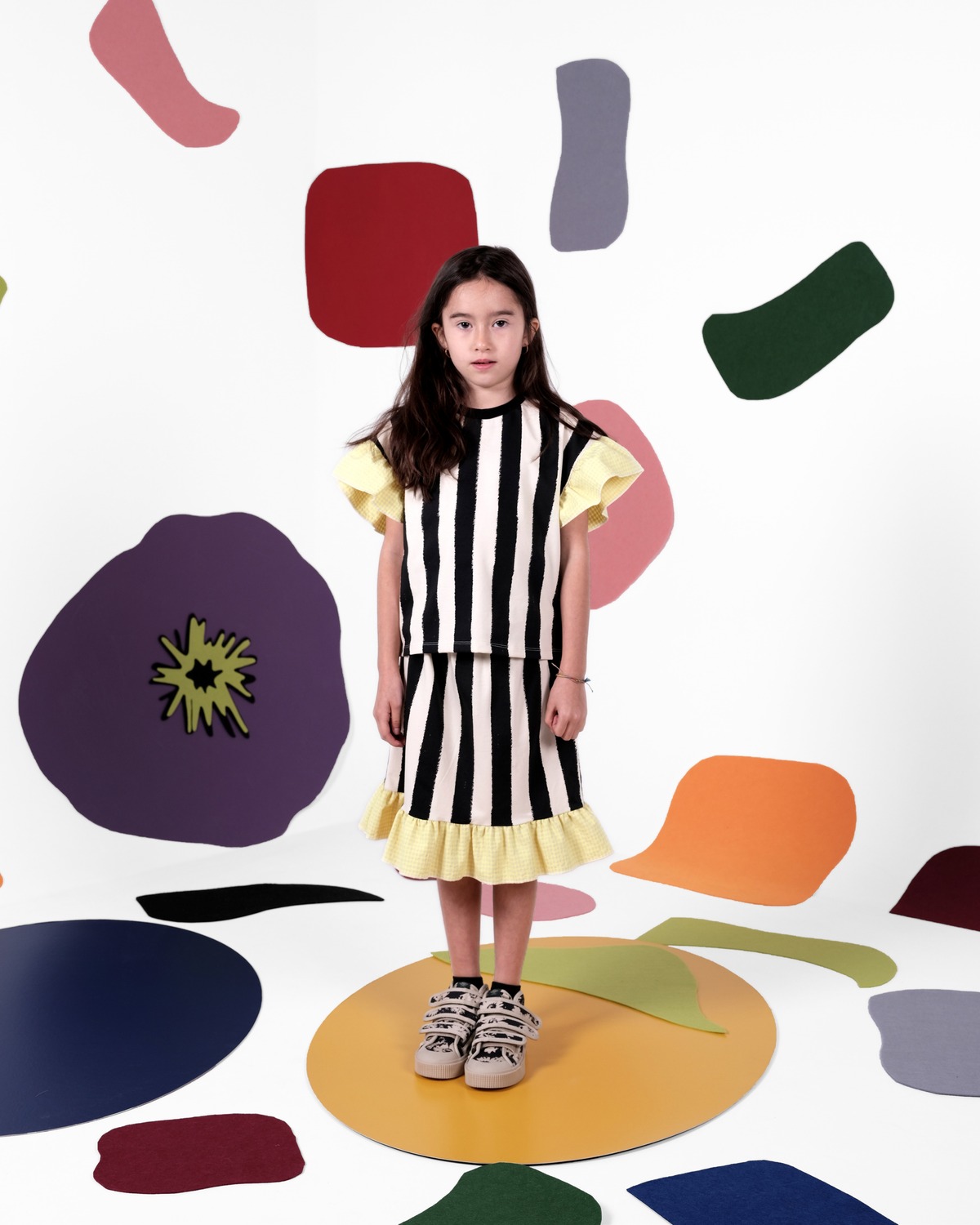 【25SS】wolf&rita(ウルフアンドリタ)MARISOL MAGIK(2y/4y/6y/8y/10y/12y)Tシャツ フリル | kobito de punch/コビトデパンチ