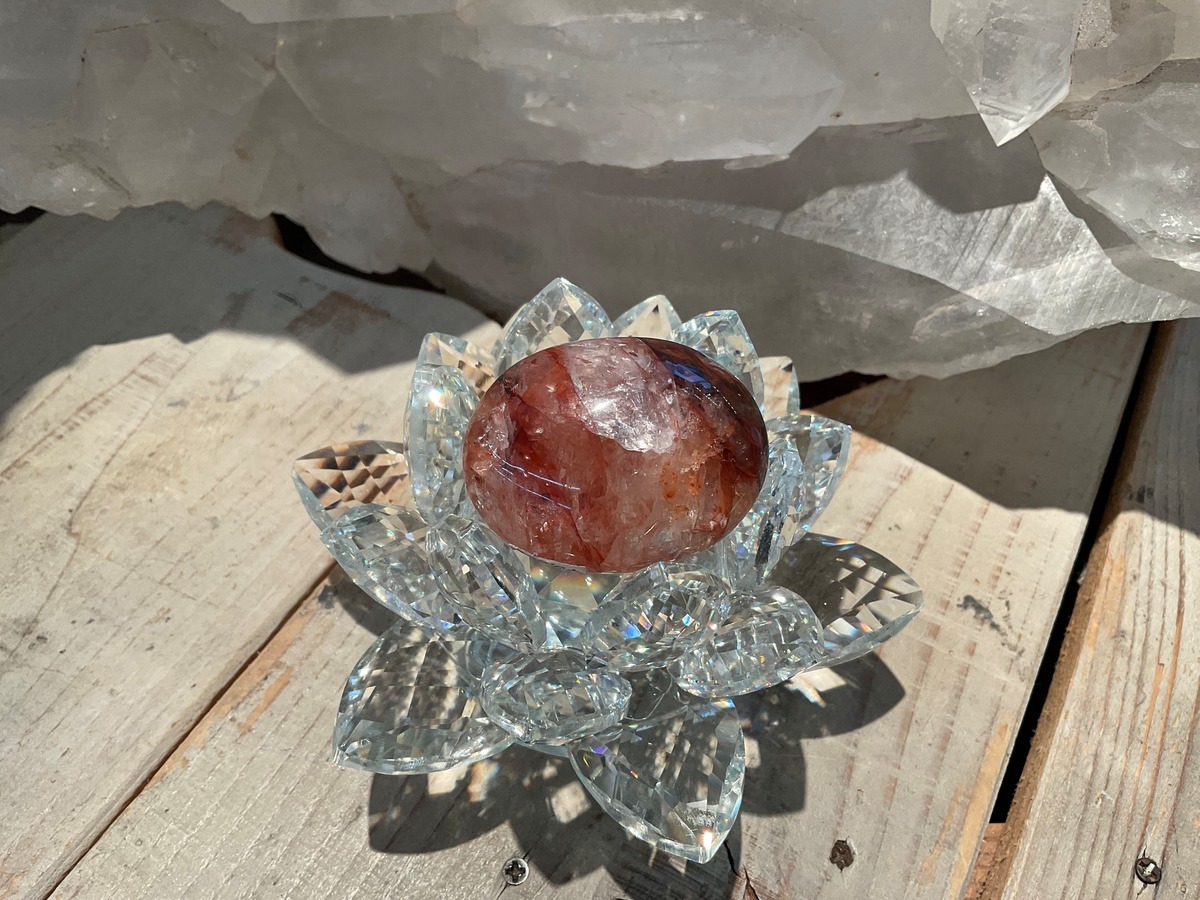 【鳳凰赤い不死鳥】オーロラフェニックスタンブル 002 | AMERI 自由が丘店 天然石・パワーストーン・ペンデュラム