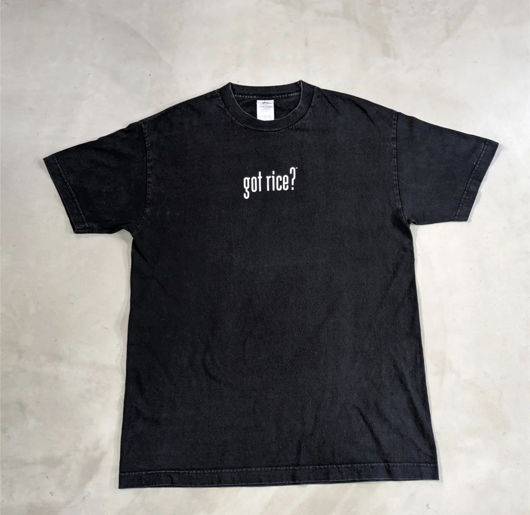got rice message print tee 小岩店 | What’z up