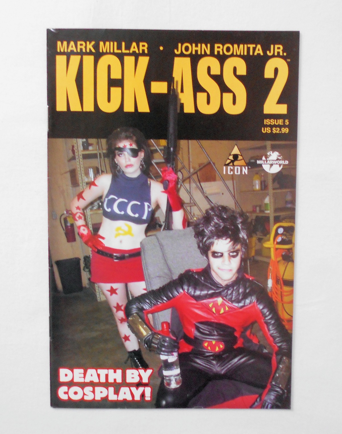 【キック・アス 2 KICK-ASS 2】 NO.5 VARIANT PHOTO COVER ICON MARVEL ＜2012年＞ アメコミ ...