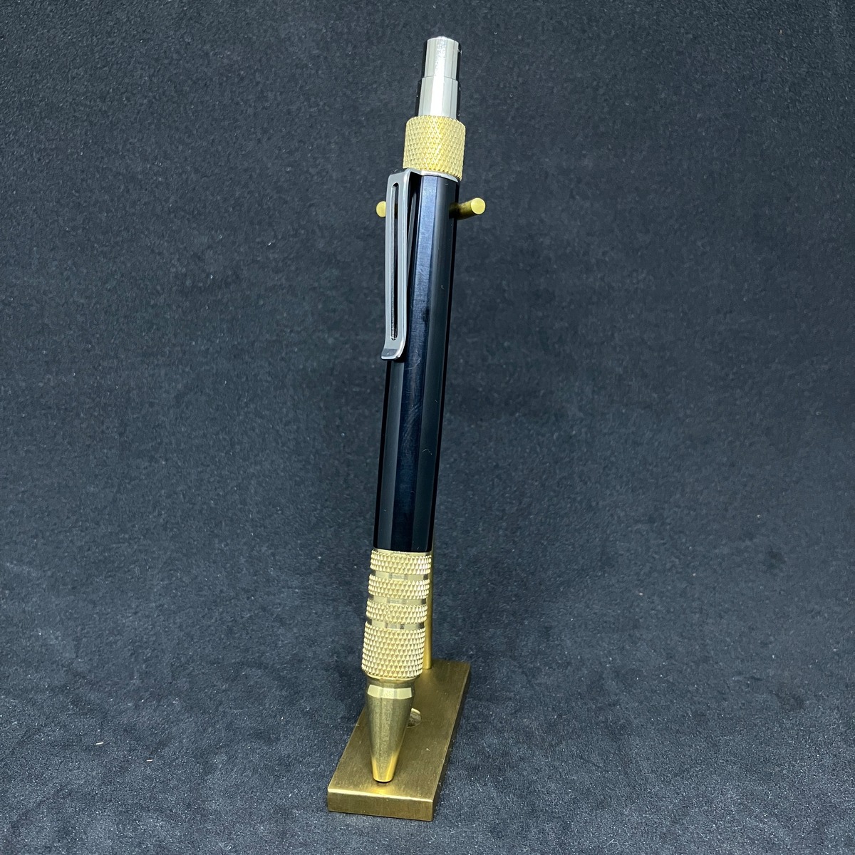 [エボナイト軸ペン] [ピュアブラック] [デュラクリック] | 雑多屋cusith