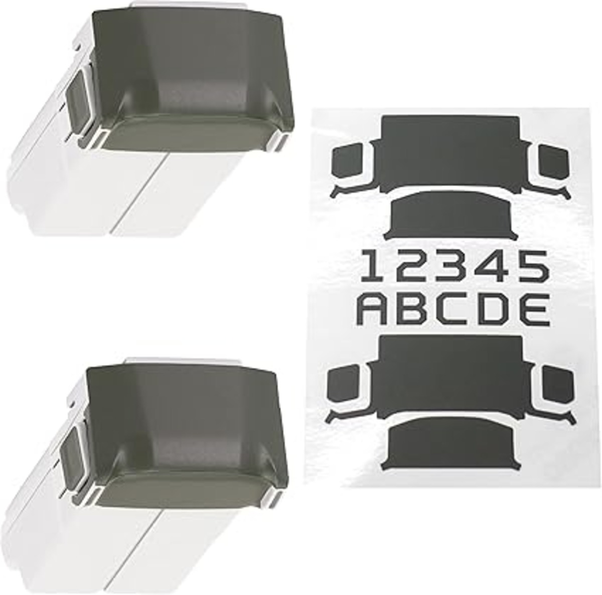 WRAPGRADE for DJI Mini 4 Pro/Mini 3 シリーズ バッテリー2個用 スキンシール (アーミーグリーン) | hero01