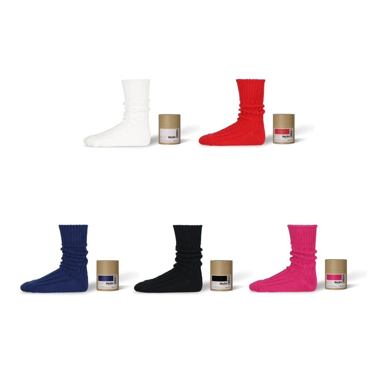 decka Quality socks "Cased Heavyweight Plain Socks/2nd Collection ...