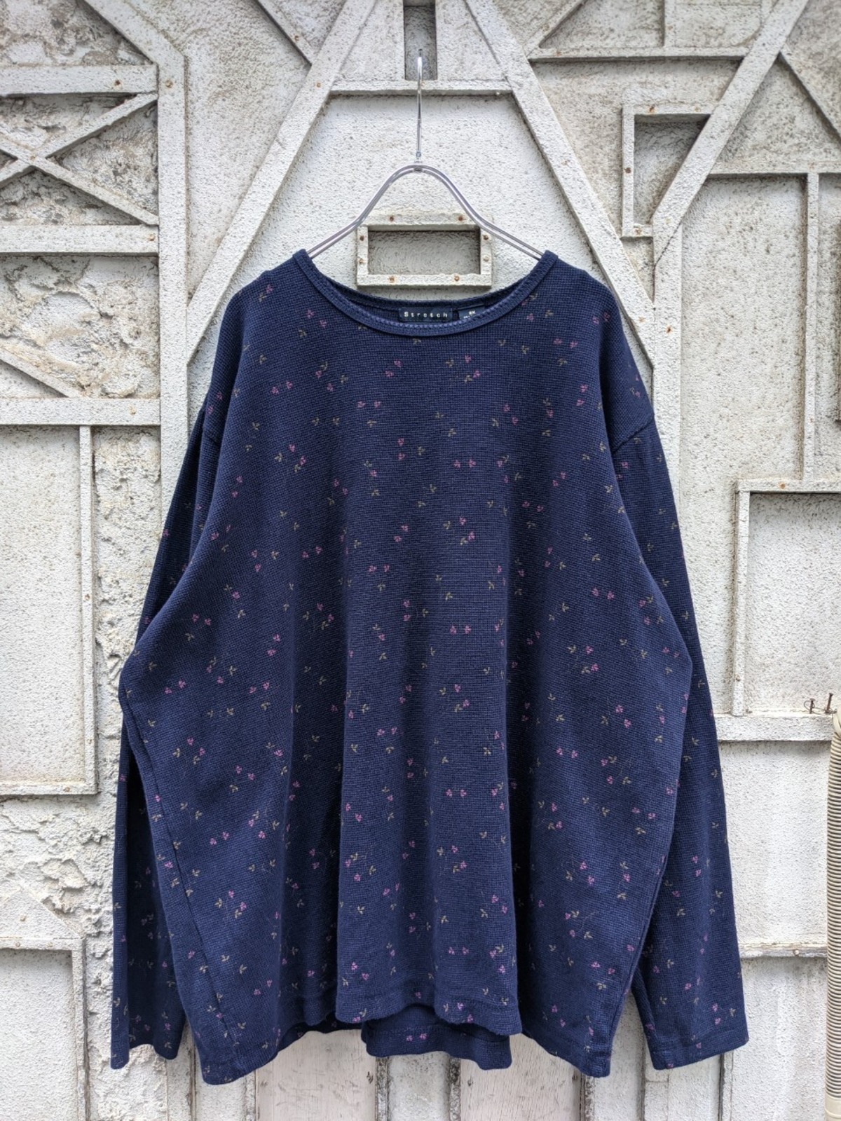 "FLOWER" thermal L/S vintage | 深緑オンライン