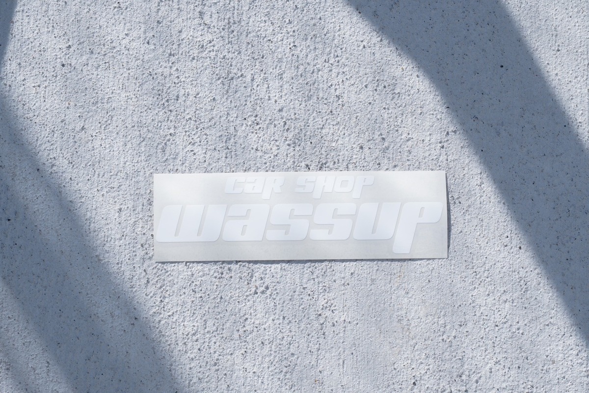WASSUP LOGO ステッカー | wassup