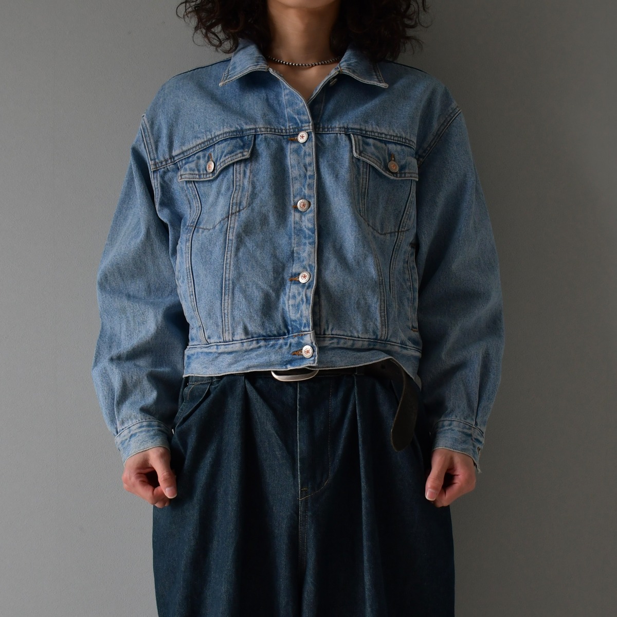 90s denim jacket | natume