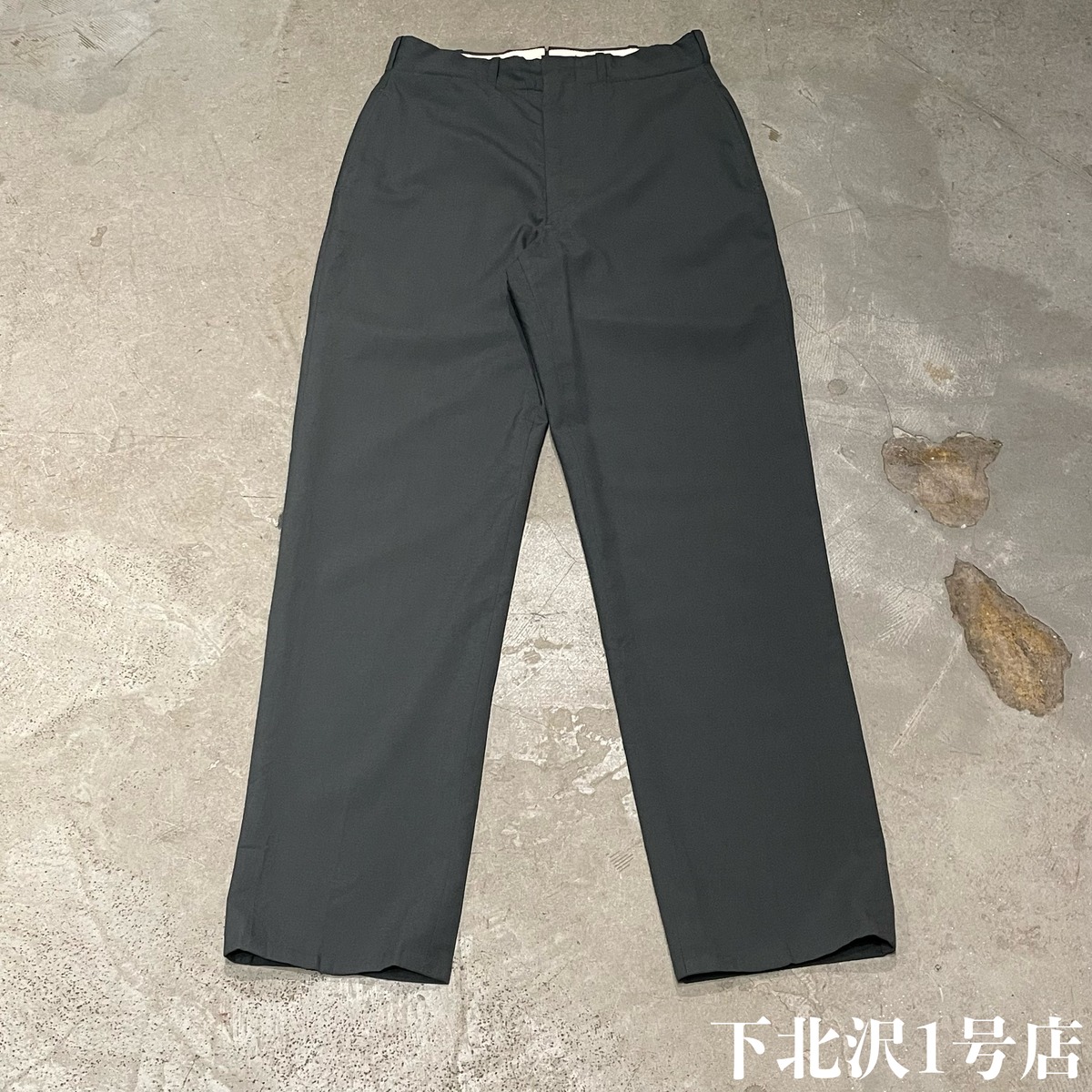 60s US ARMY Polyester Wool Trousers Tropical AG344 W31 | DESERTSNOW