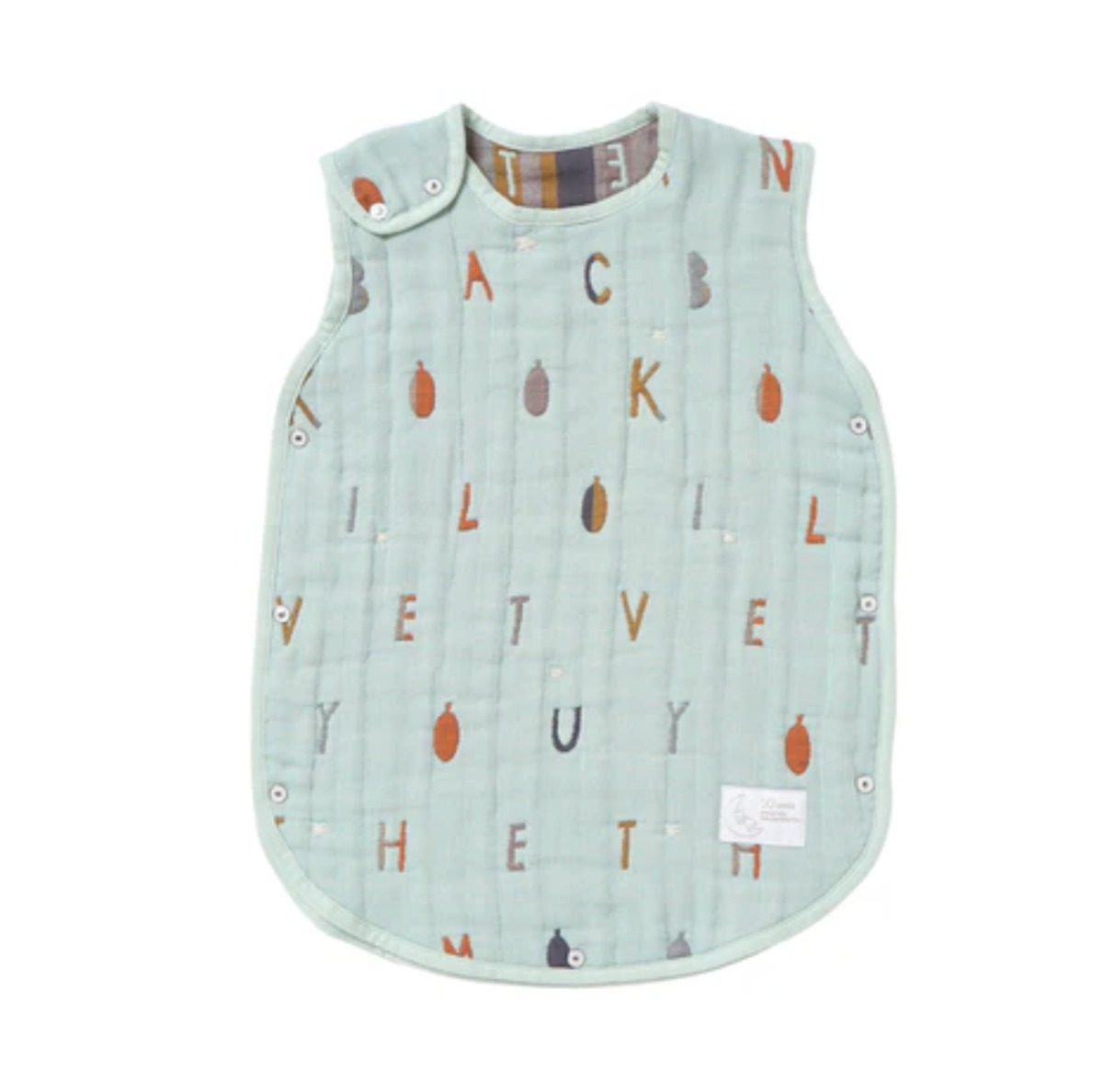 10mois(ディモワ) / コットンウールスリーパー (ベビーサイズ) / ミント | crecer