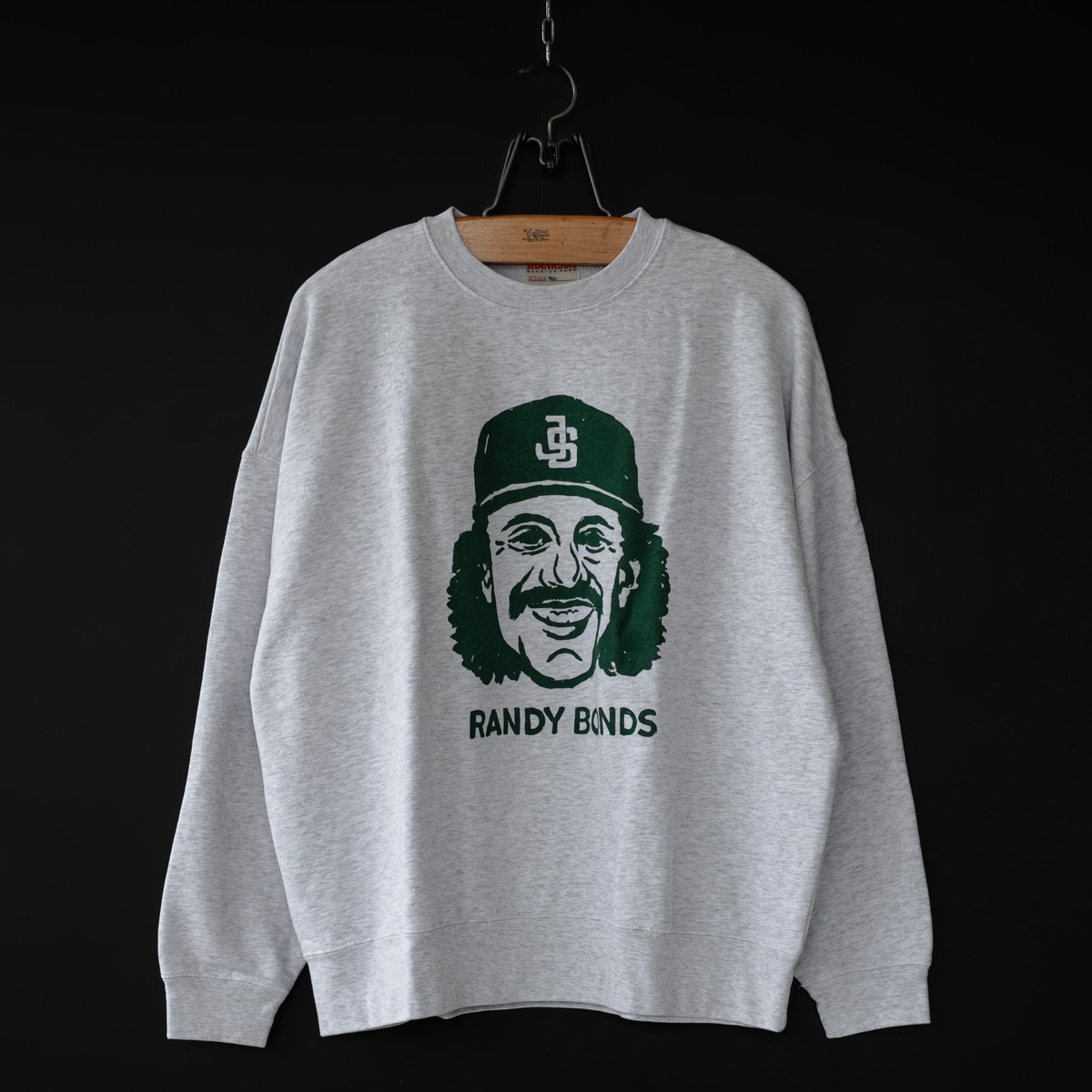 【JHANKSON】 RANDY BONDS SWEAT (ash) | dros dro