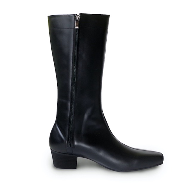 LONG CHELSEA BOOTS | BLACK GLOBE