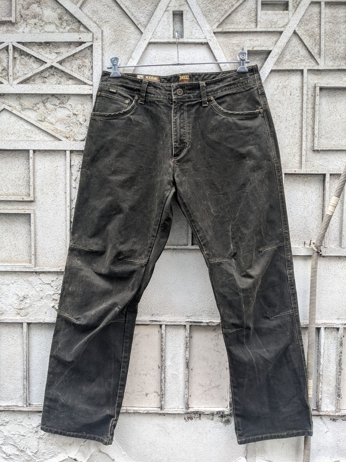 "KÜHL" fade pants | 深緑オンライン