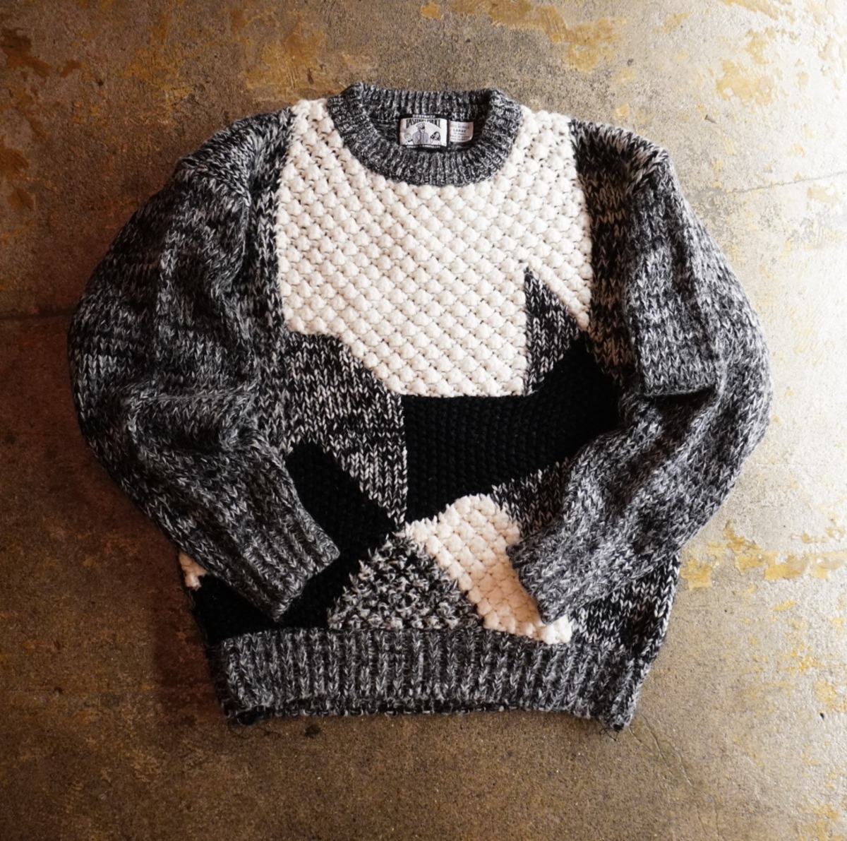 90's Special Switching Pattern Knit | TREDICI