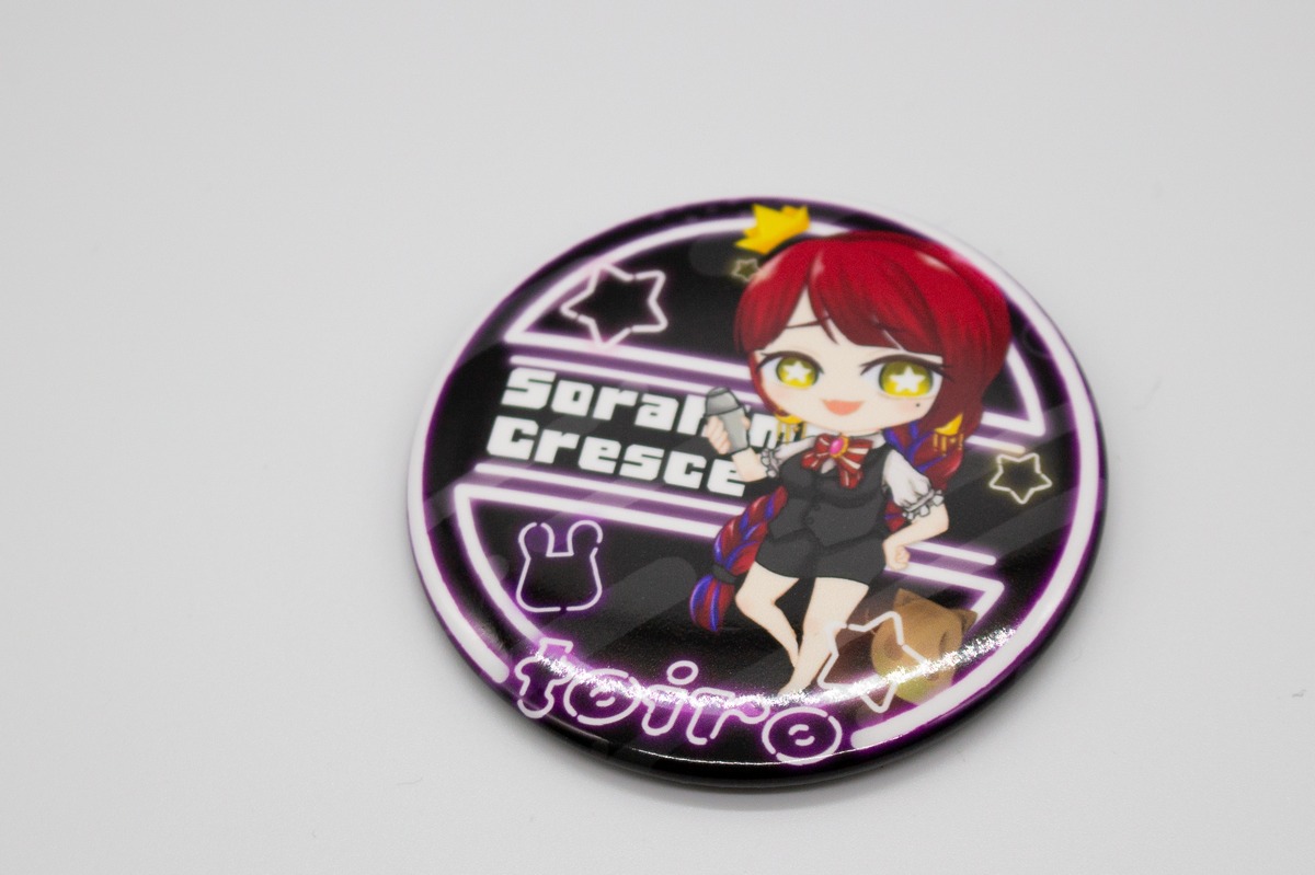 宙姫くれせ缶バッジ【Function】 | toirov