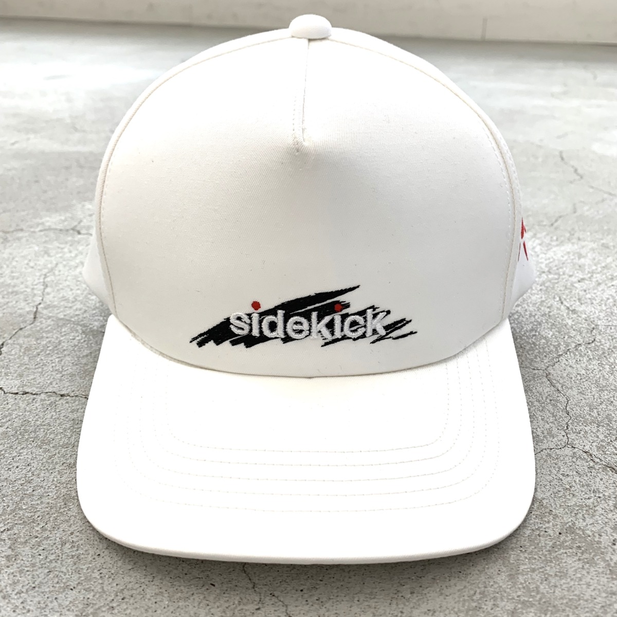 Sidekick - Sidekick cap(WHITE) | VETEMENTS