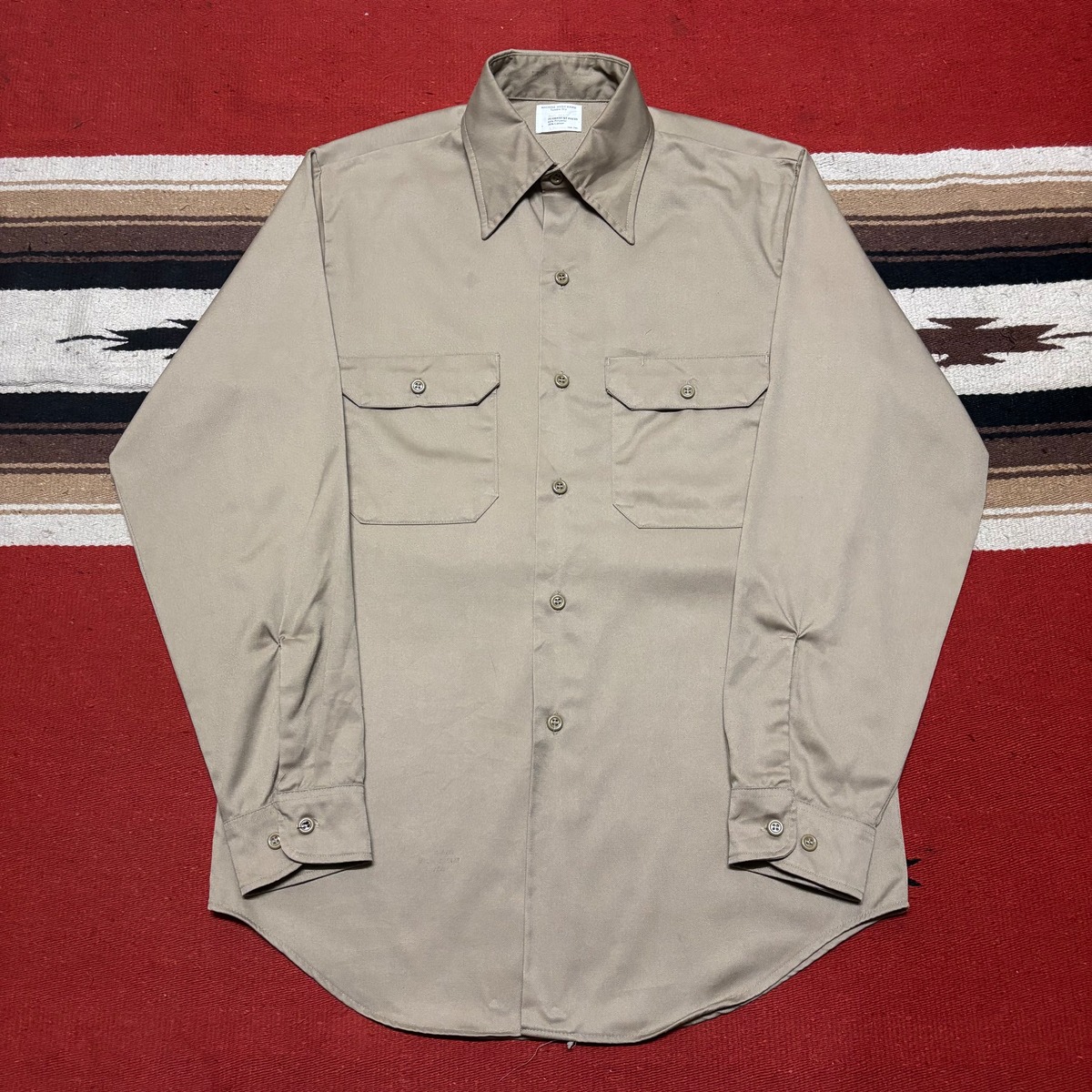 70s BIC MAC Work Shirt size M | DESERTSNOW