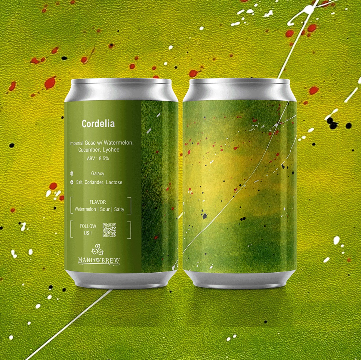 【缶ビール 6本】Cordelia 340ml | MAHOWBREW