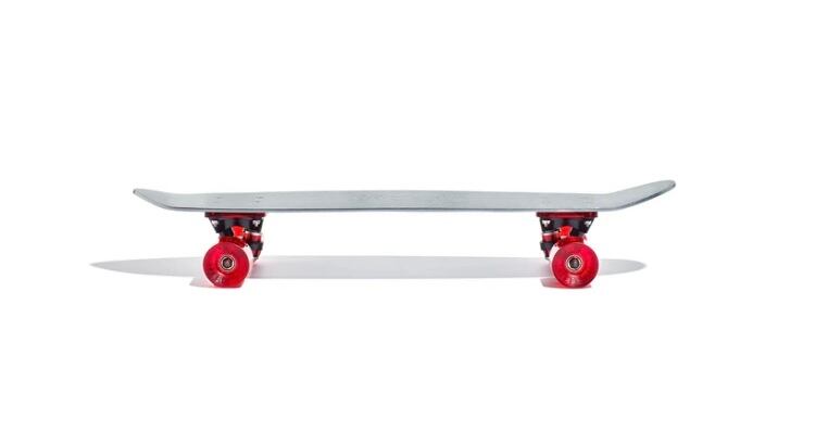 ドイツ発アルミデッキスケボー banzai skateboard シルバー ドイツ発アルミデッキスケボー banzai skateboard シルバー