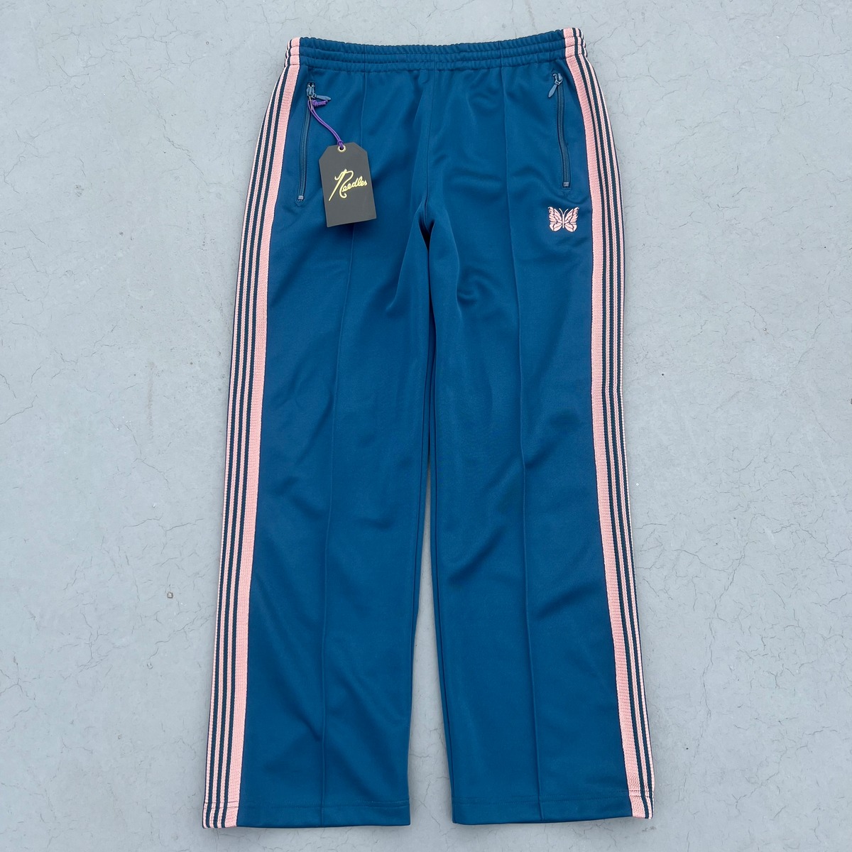 Needles Track Pant M IN181 ティールグリーン | brandselect