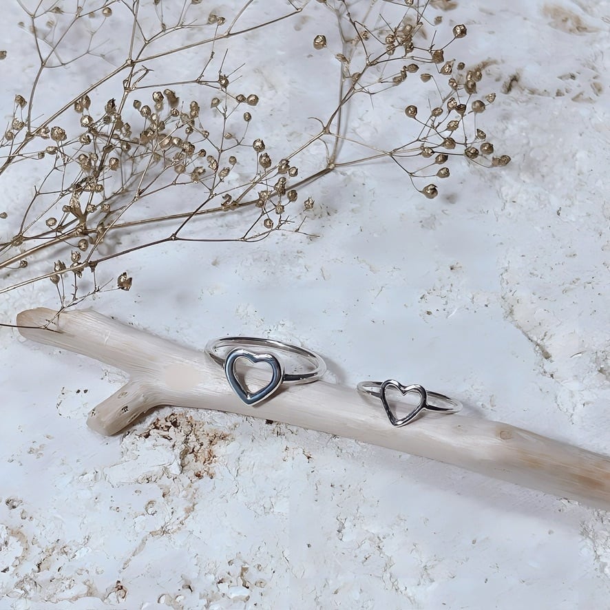 Heart frame ring | Shenan