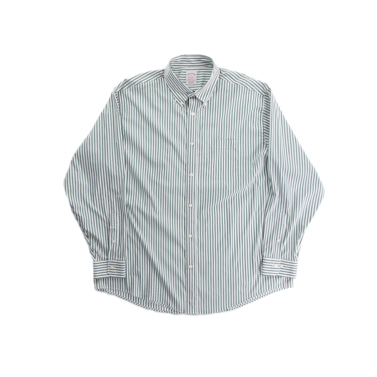 【FIFTY-FIFTY】BROOKS BROTHERS button down stripe shirt -8779- | cv