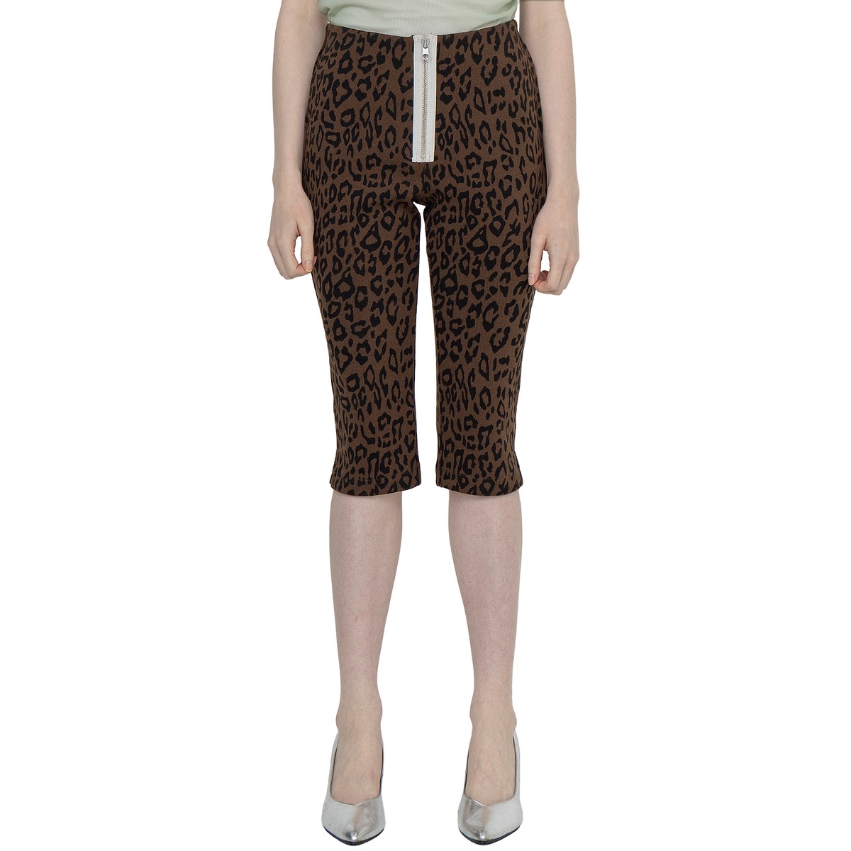 CENTER ZIP CAPRI PANTS | THE TON