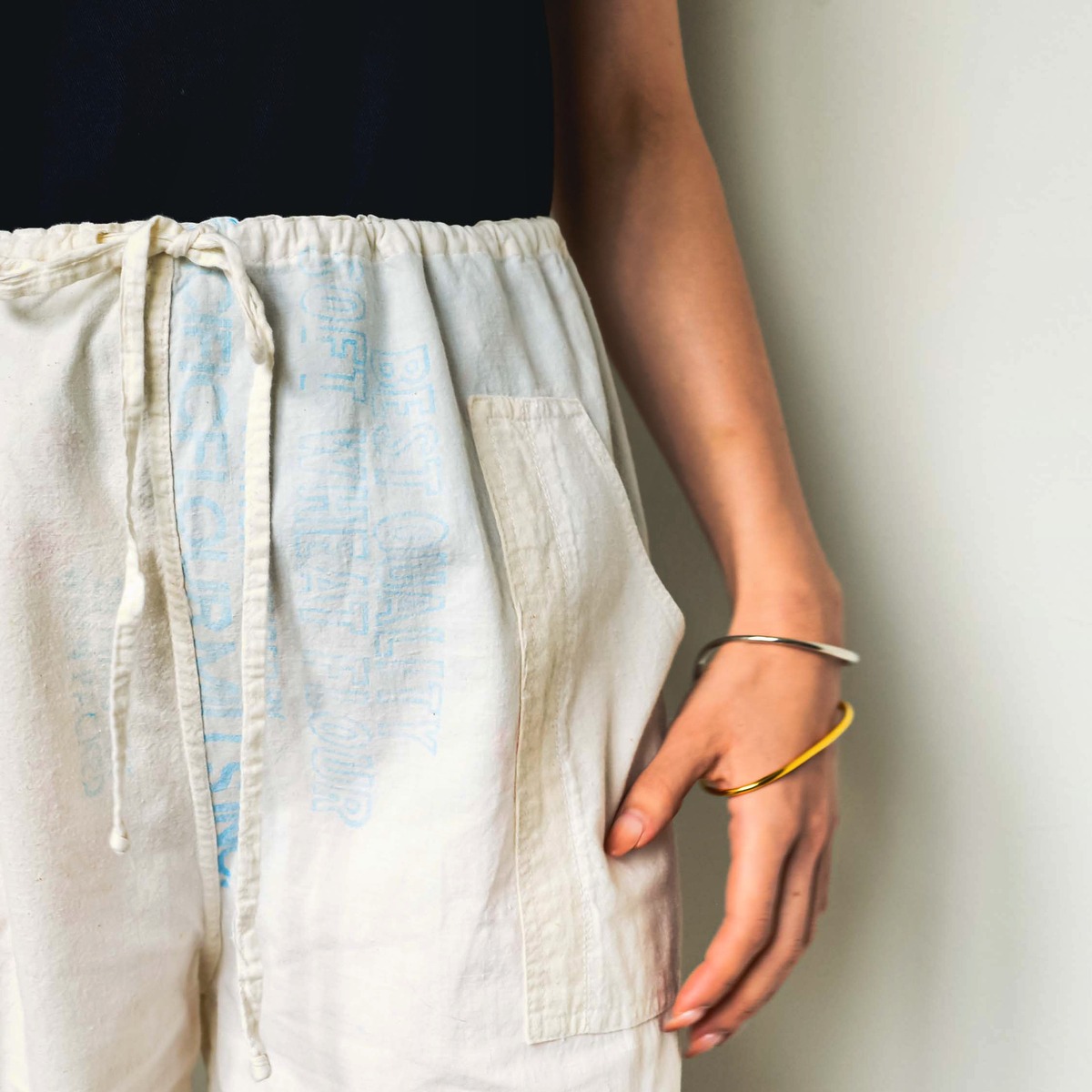 40s flour sack pants | pelican