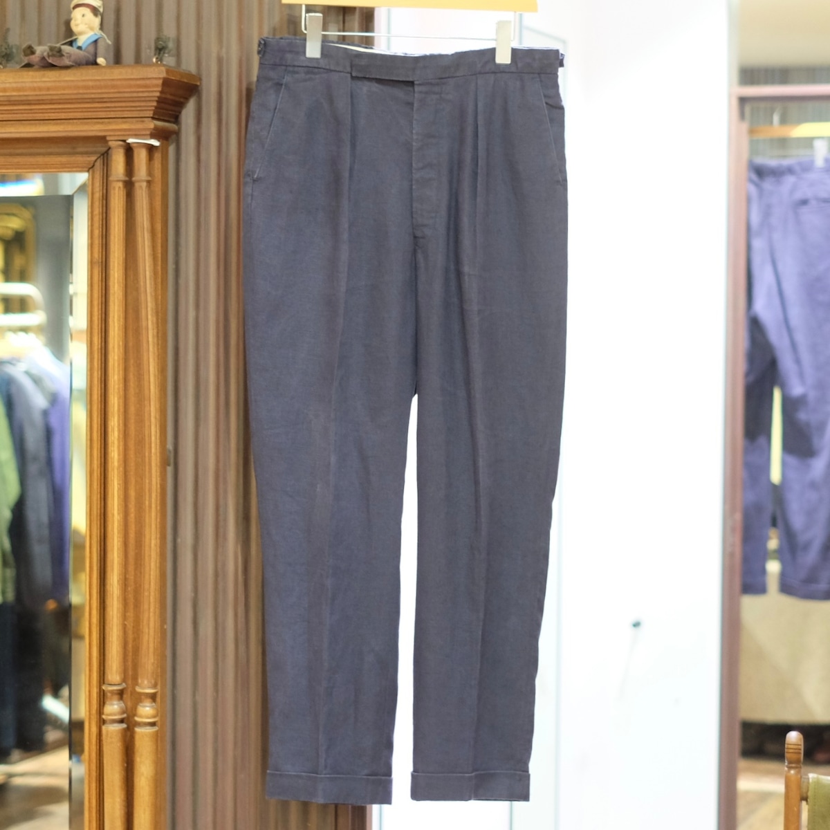 OLD HACKETT IRISH LINEN TROUSERS | STRAYSHEEP ONLINE
