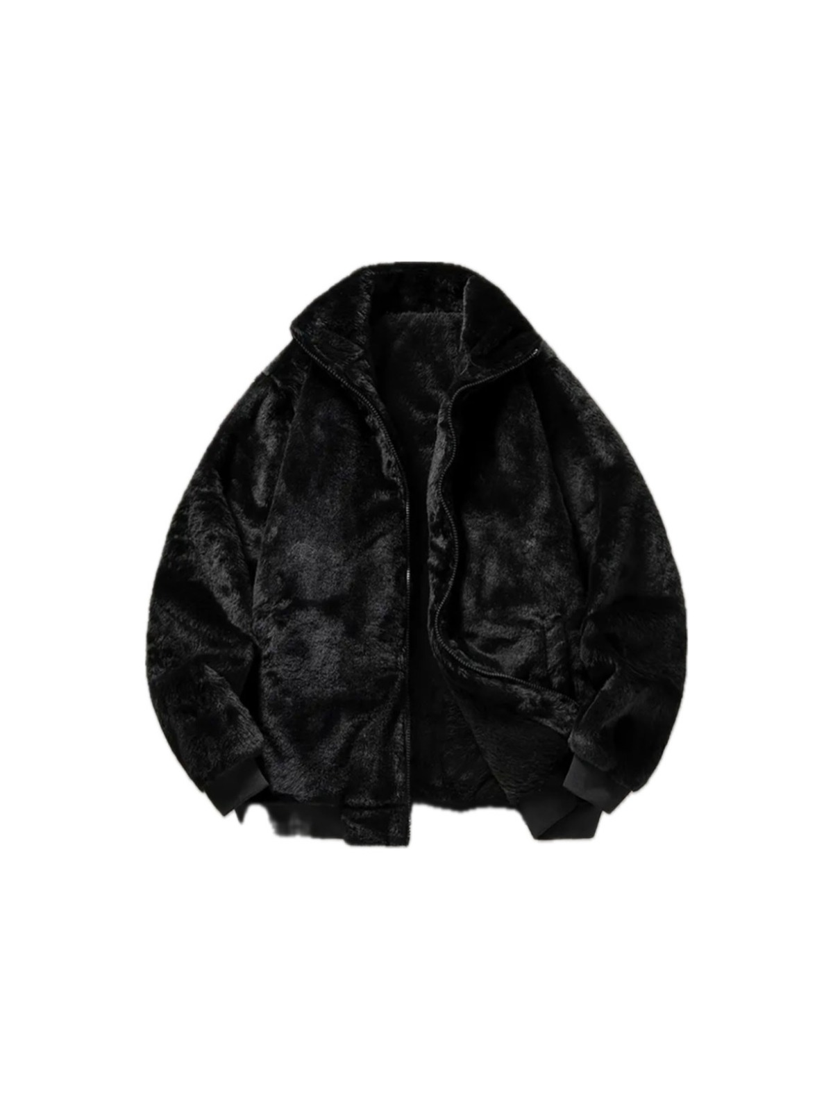 black bare fat jacket | ununit