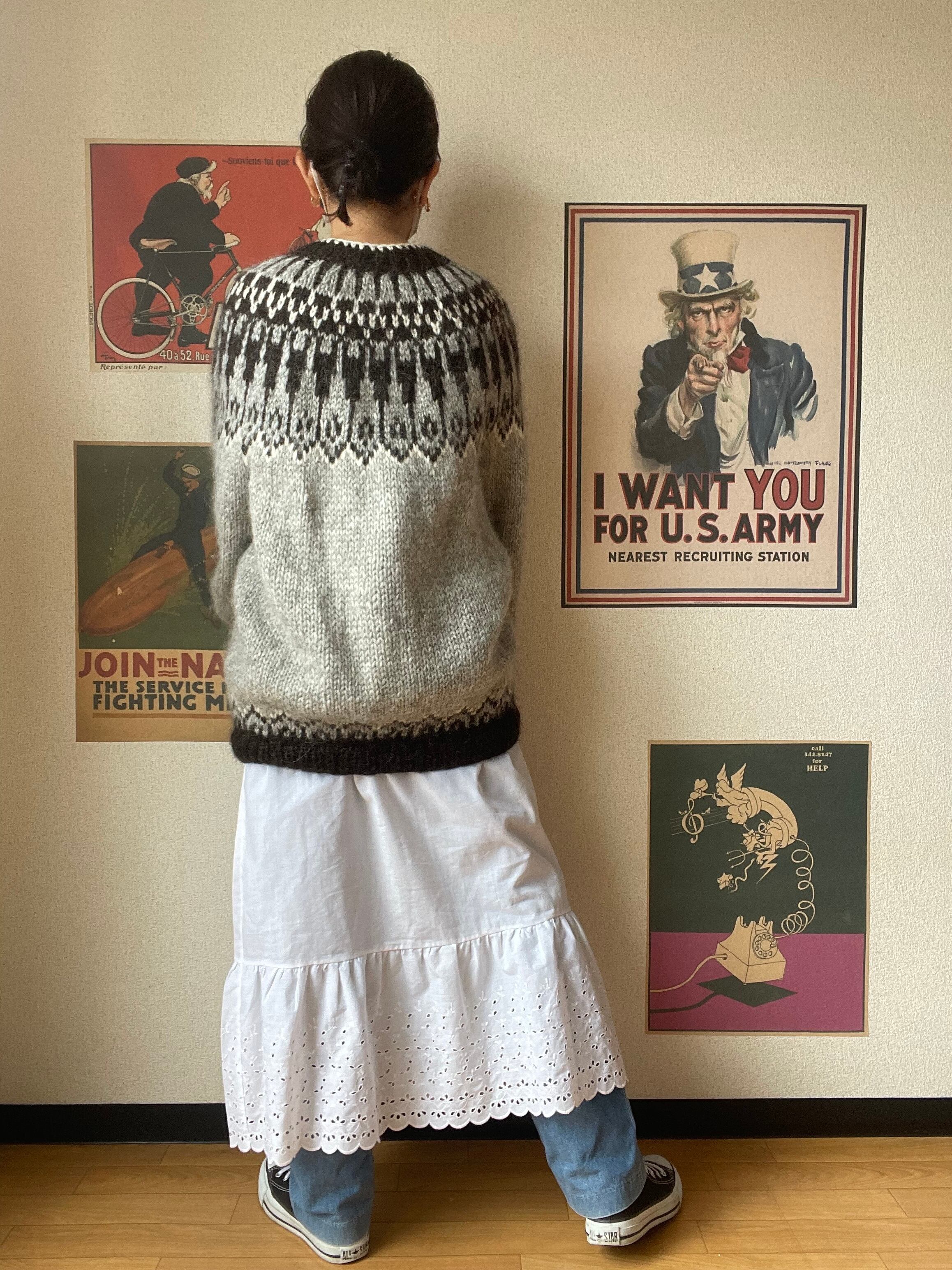 Samband of Iceland ノルディック カーディガン アイスランド製 | 古着とオレンジと