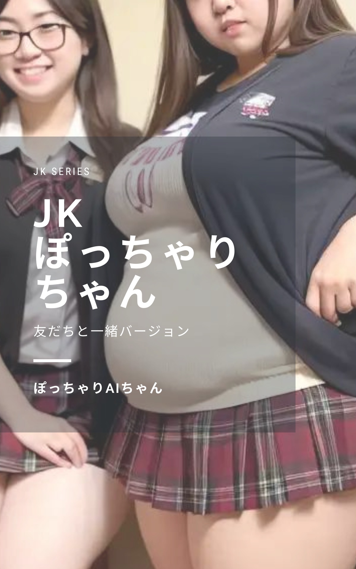 Jkぽっちゃりちゃん[友だちと一緒バージョン] | ChubbyAIchan