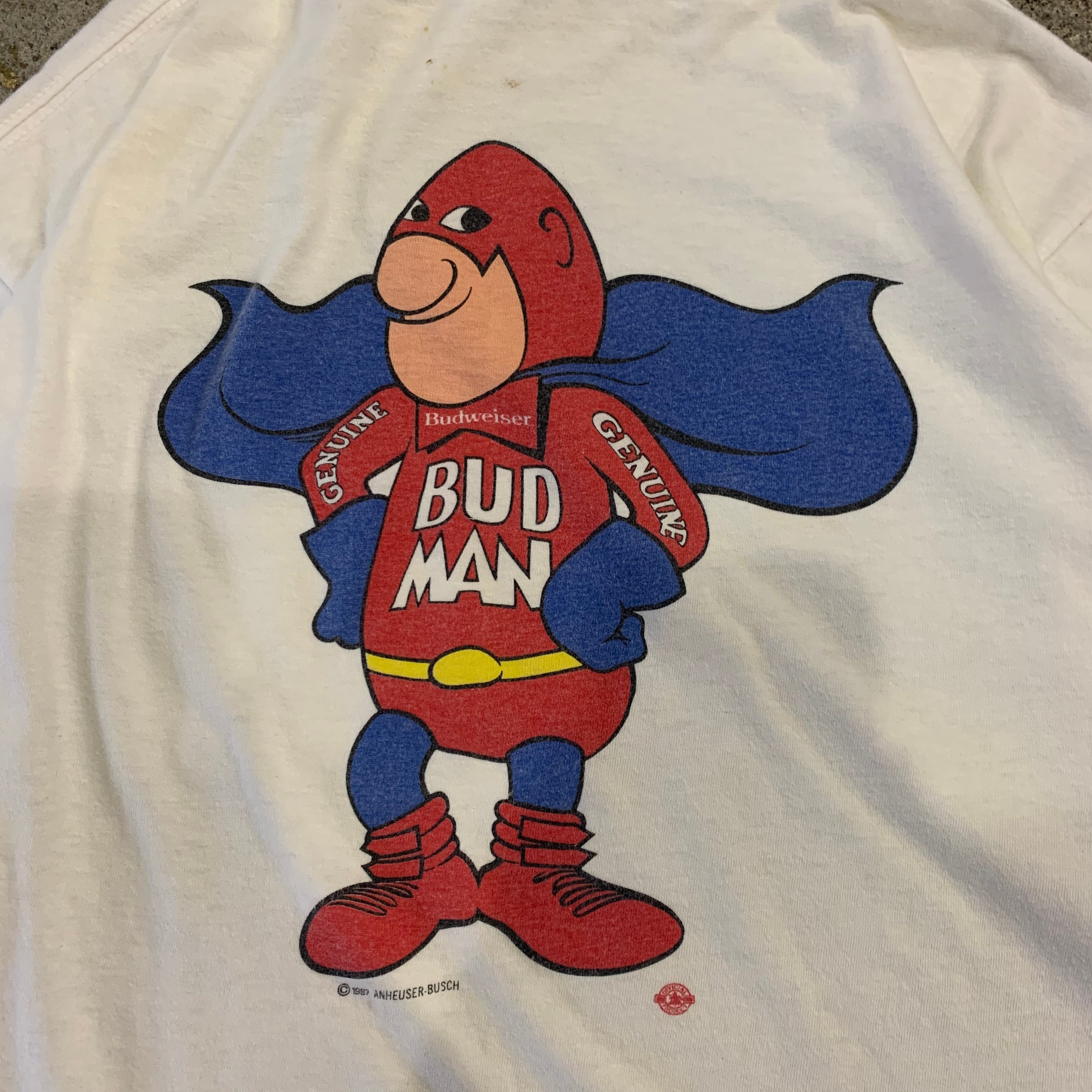 80s BUD MAN T-shirt | What’z up