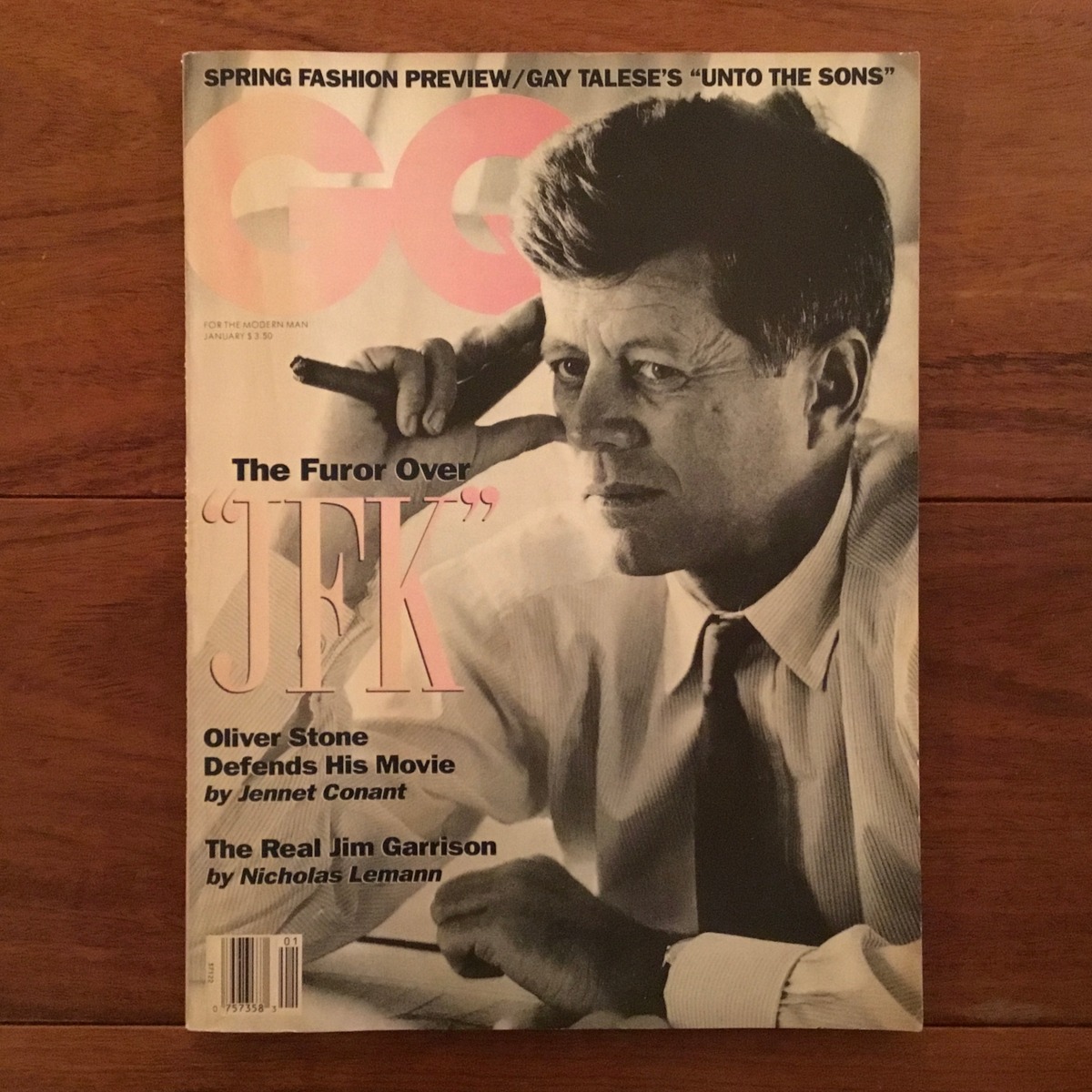 GQ Gentlemen's Quarterly January 1992 1992年1月号 特集: Spring Fashion ...
