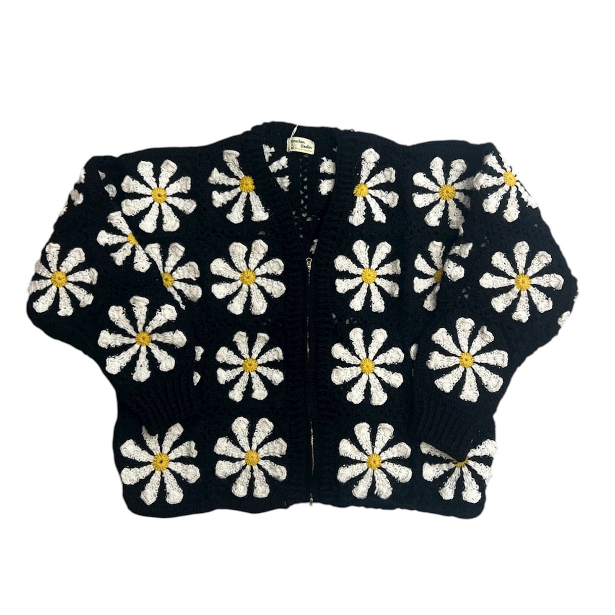 NOWON SELECT "MACMAHON KNITTING MILLS V NECK ZIP CARDIGAN SQUARE ...