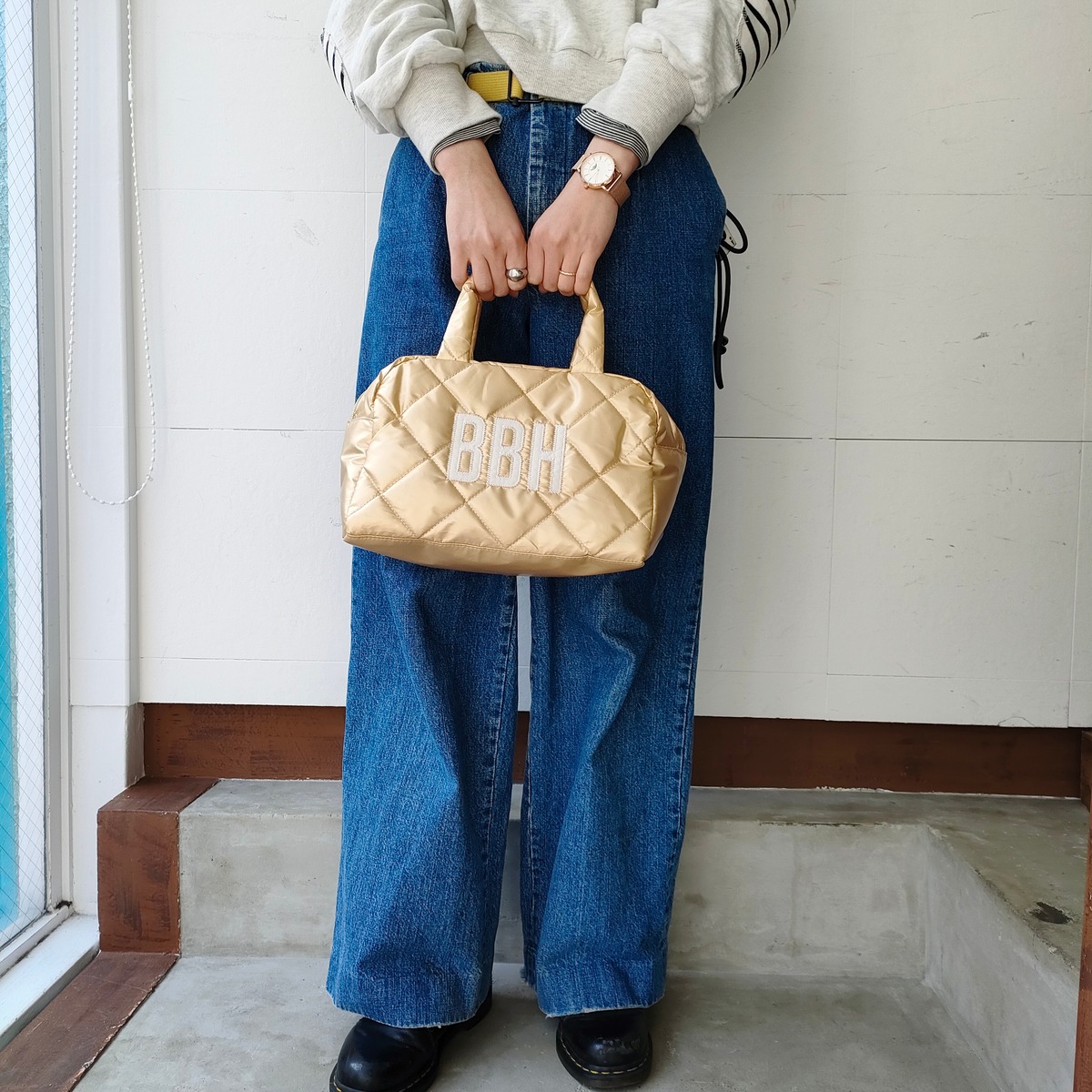 “BBH” MINI BOSTON BAG | TDC -tossdice circle-