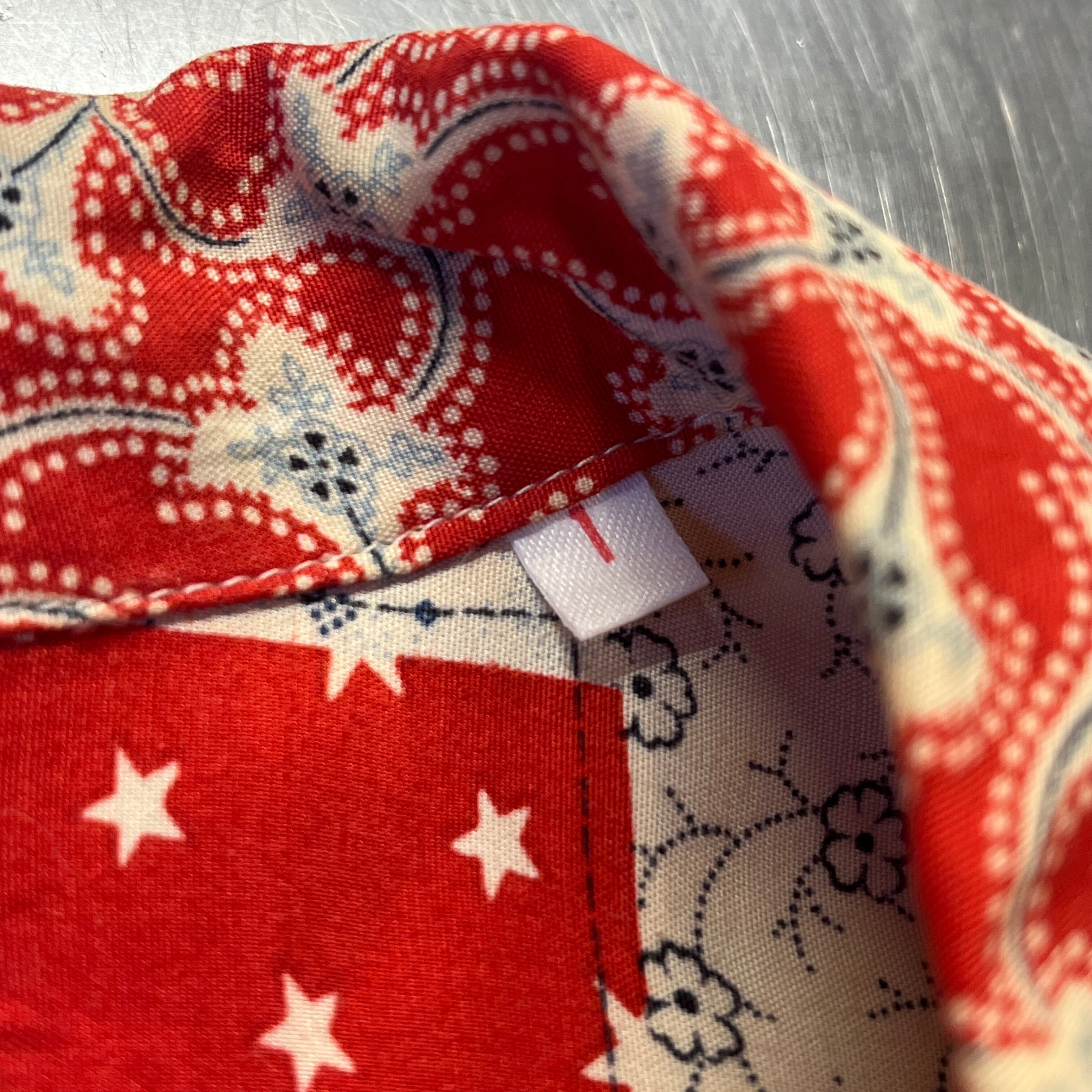 HOLLYWOOD RANCH MARKET RAYON SHIRT PATCHWORK PRINT | safarionline