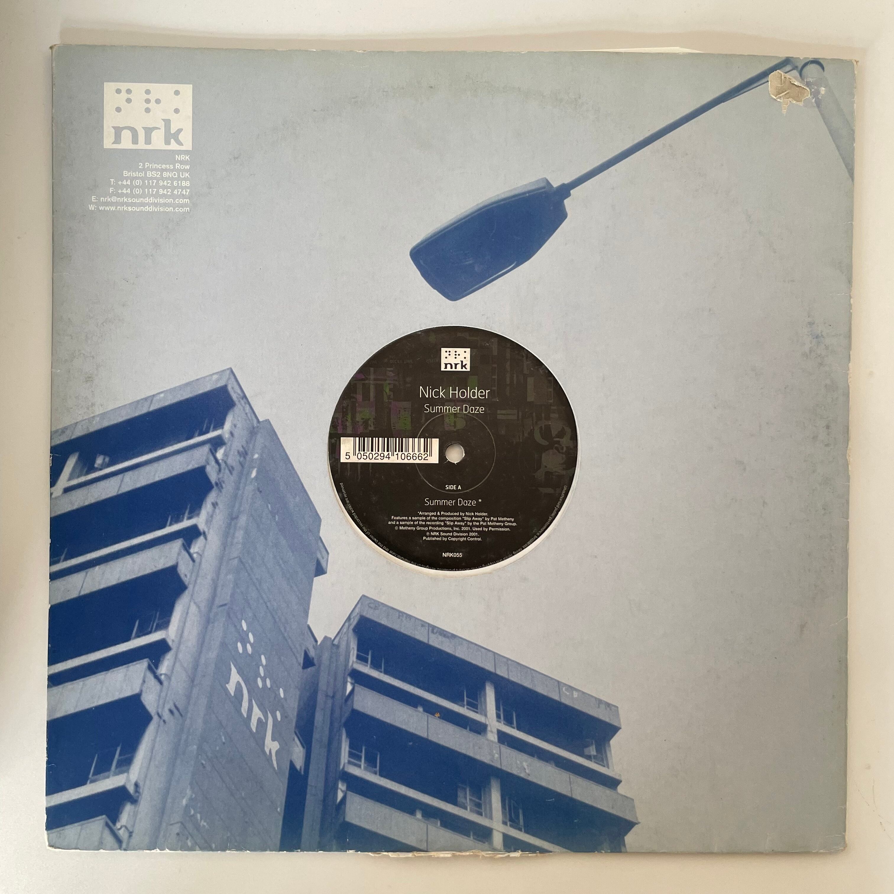 Nick Holder – Summer Daze | First Floor Records / Used House vinyl select shop