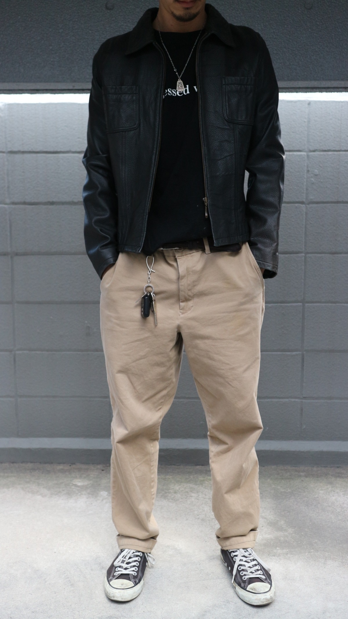 Single Leather Jacket | 古着屋 ABIDE【Vintage&Used】