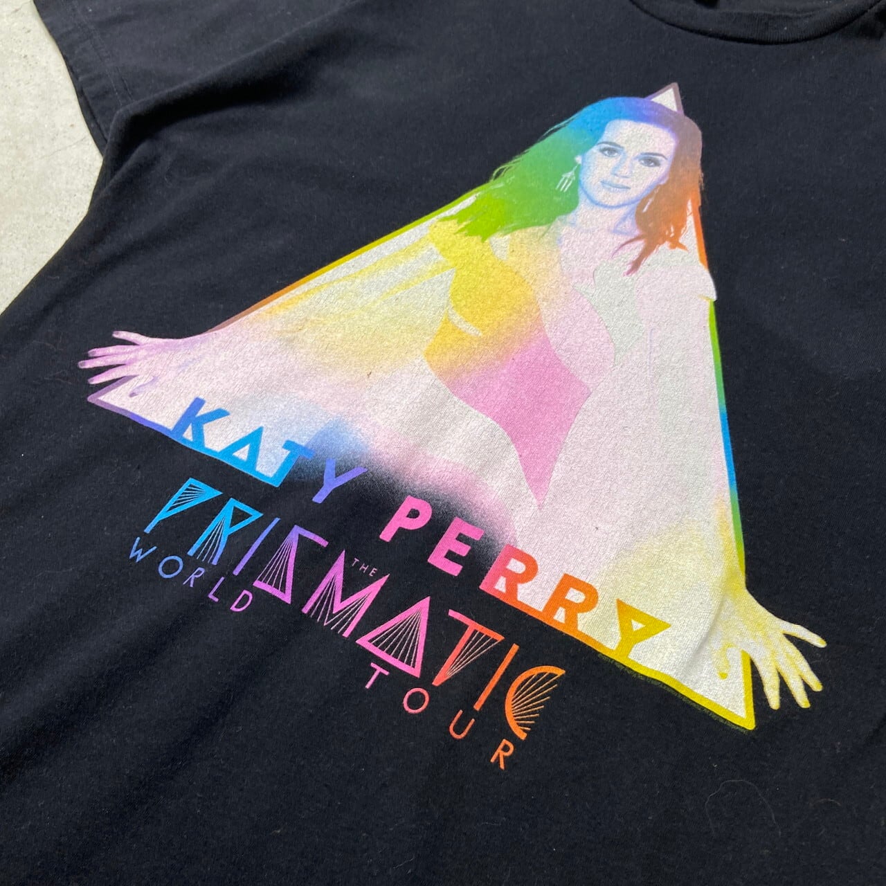 00年代 KATY PERRY ケイティペリー アーティスト ツアーT バンドTシャツ バンT メンズS レディース 古着 00s Y2K ...
