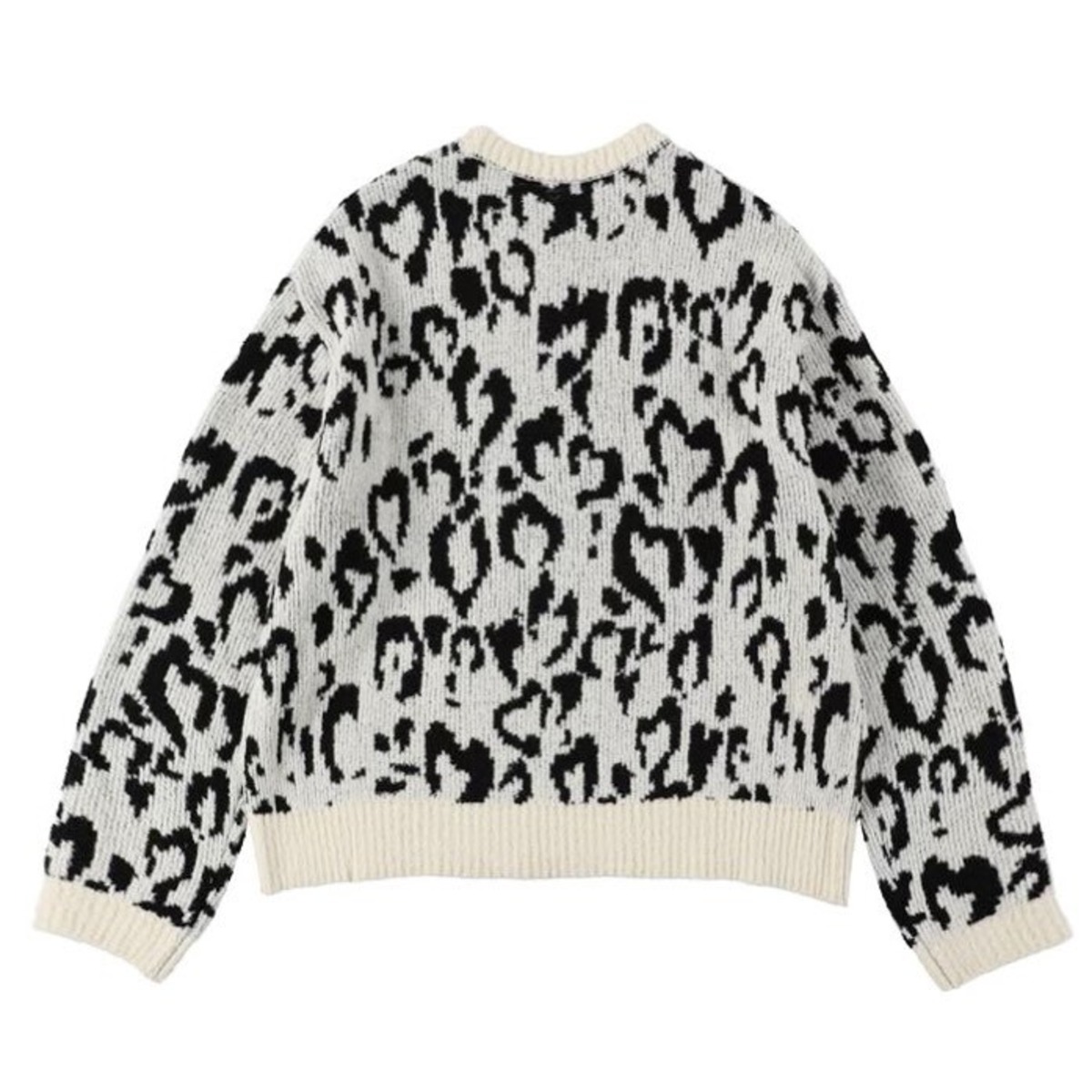 BASICKS Leopard Pullover Knit | A WORD.ONLINE SHOP