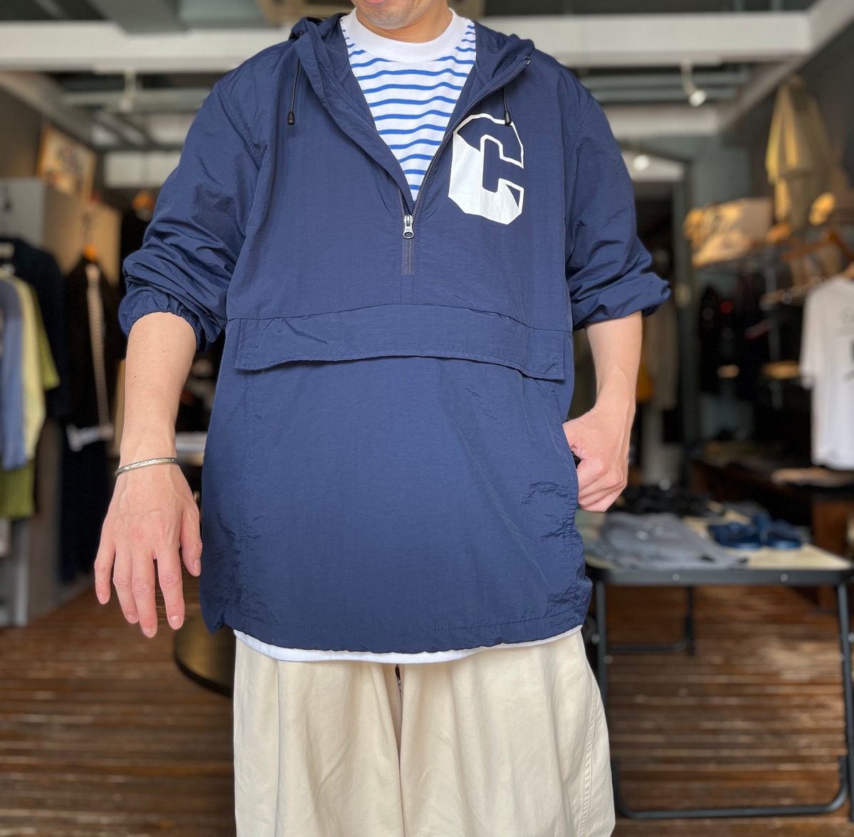 コマンスアノラックパーカー(commence) | commence