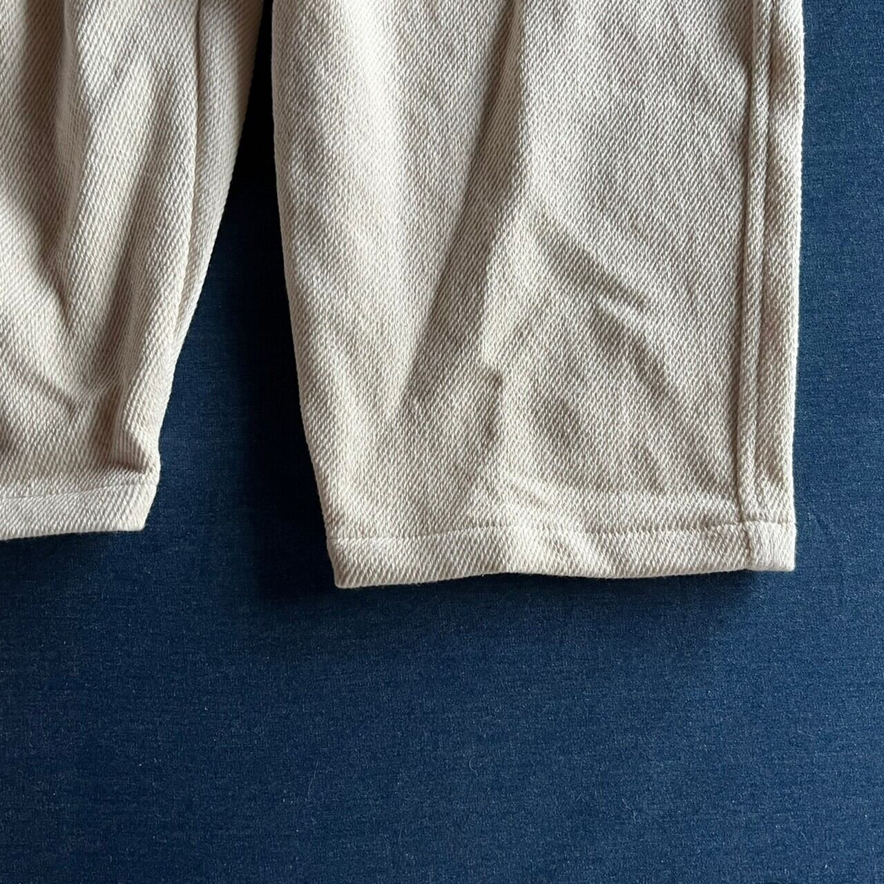 サイズ1 織りが素敵なコットン100% ホワイトもんもんぺ | monmonpe