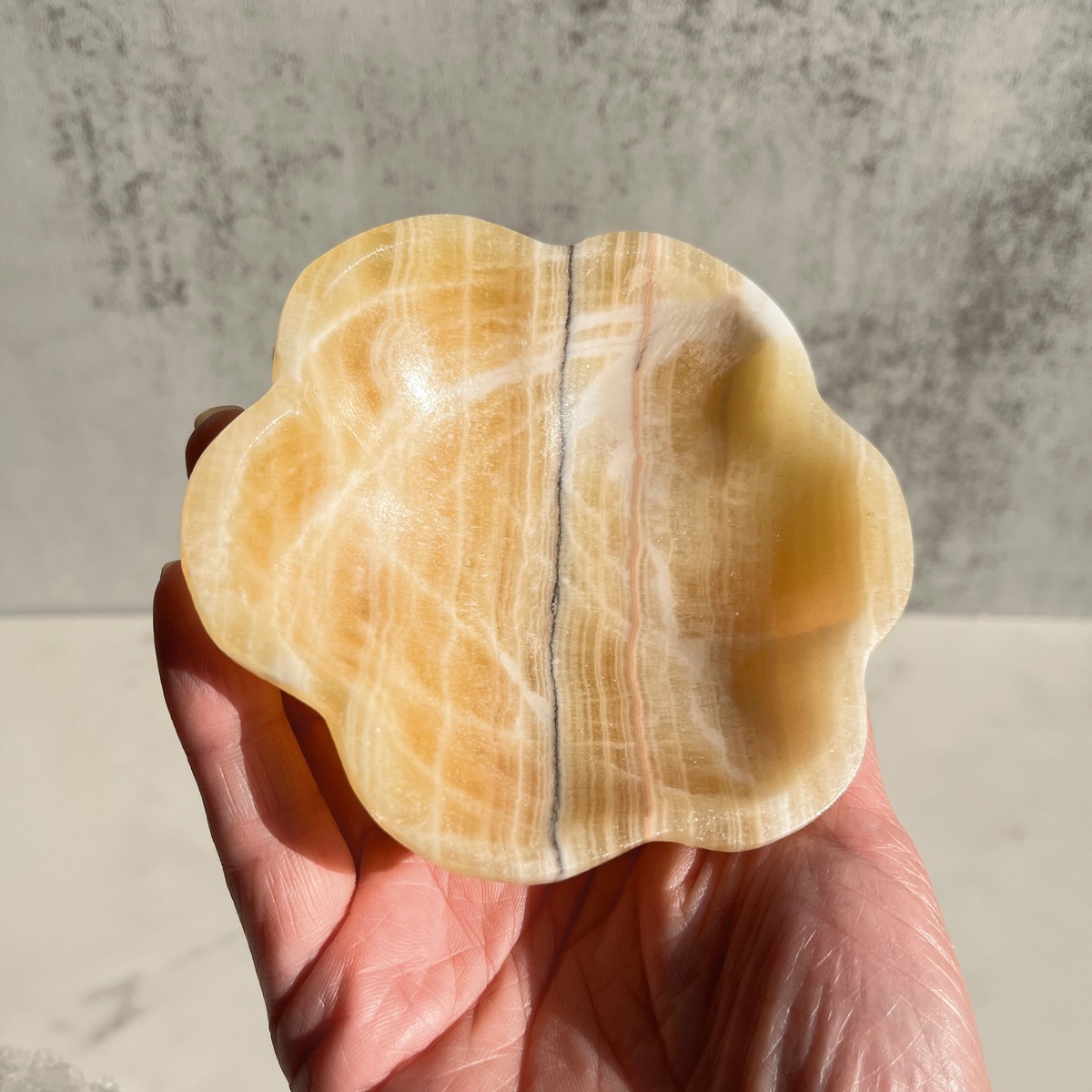 カルサイトボウル② Calcite Bowl 天然石・鉱物・パワーストーン | kumuk