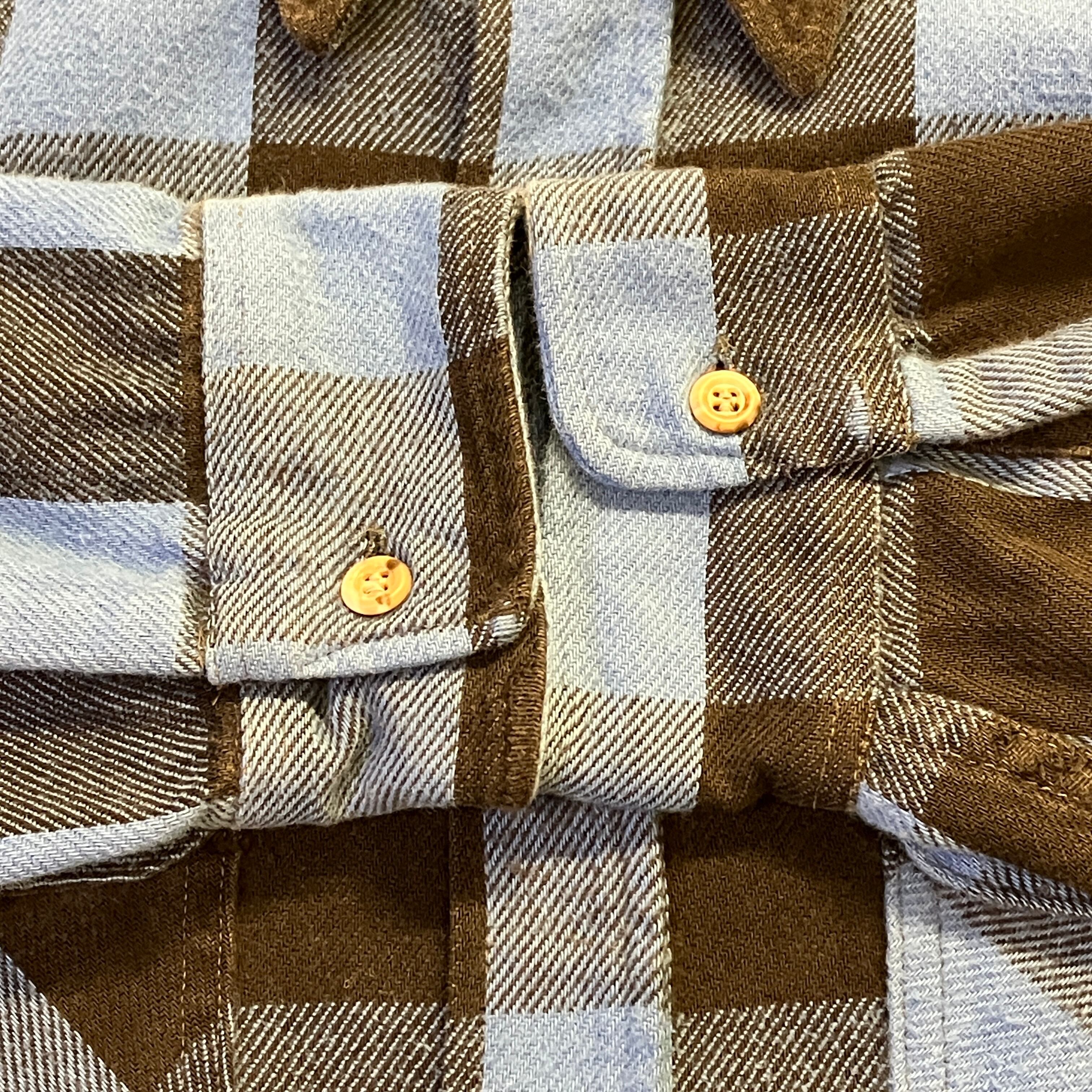 1990s PRIVATE PROPERTY FLANNEL CHECK SHIRT USA | safarionline