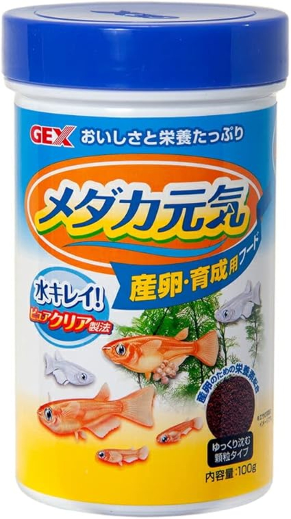 ジェックス メダカ元気産卵・育成用フード 100g | hero01