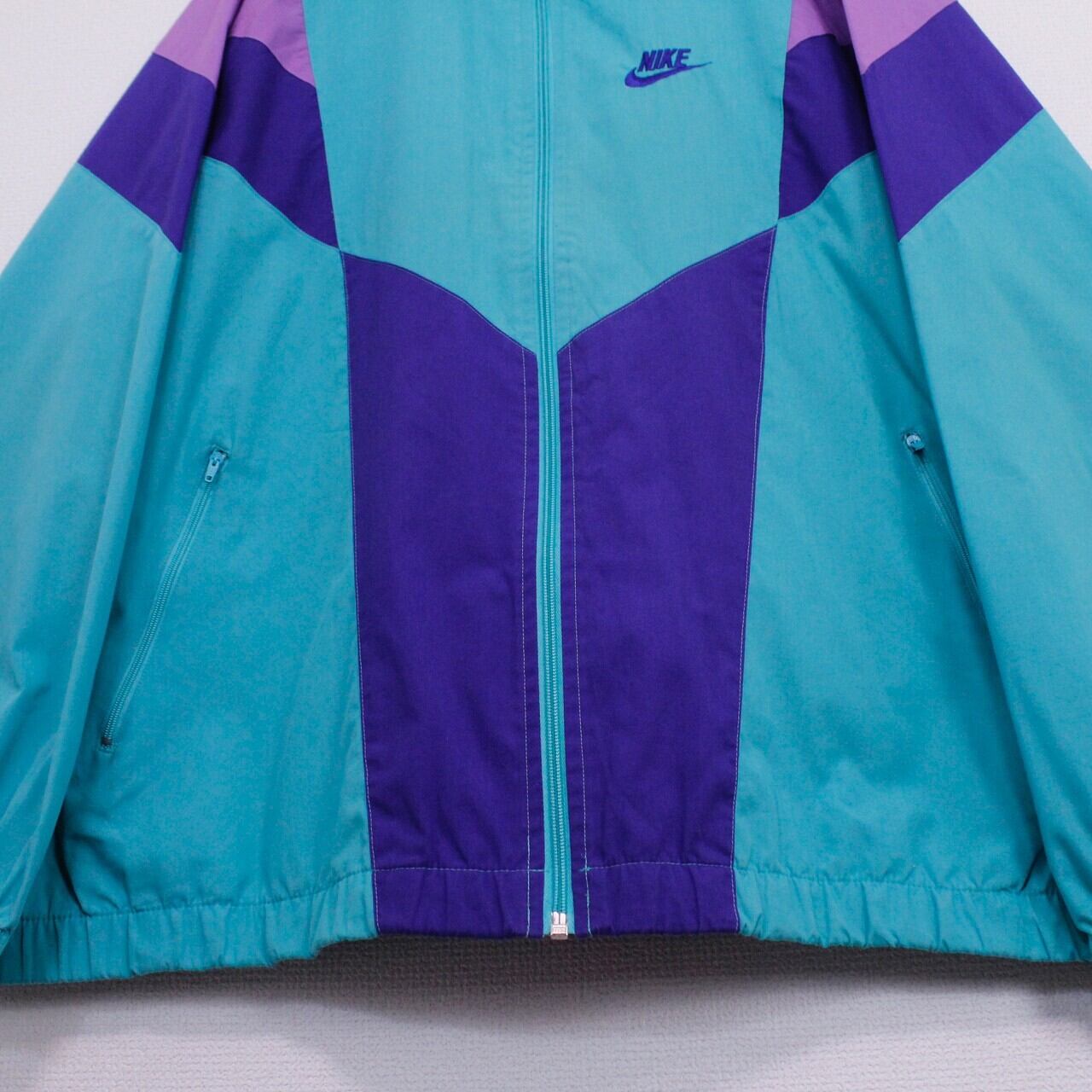 【act2】"NIKE" Color Switching Vintage Loose Track Jacket | Caka(カカ）下北沢古着 ...