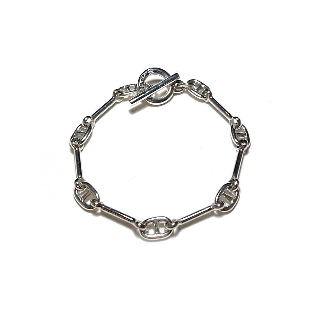 CONSIGLIERE/Anchor chain&dog bone links bracelet | Consigliere Jewelry ...