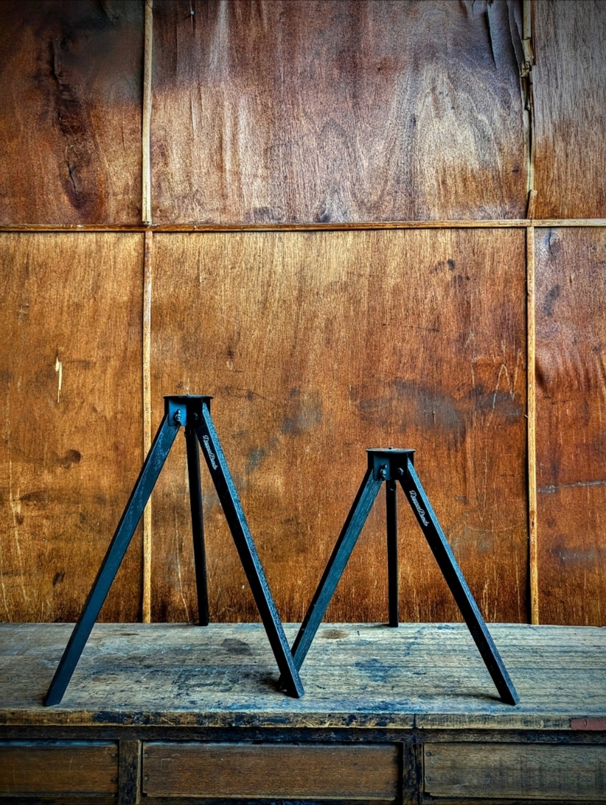 dapper punch 木製三脚 H385 ブラック | Camp Shop Lantern